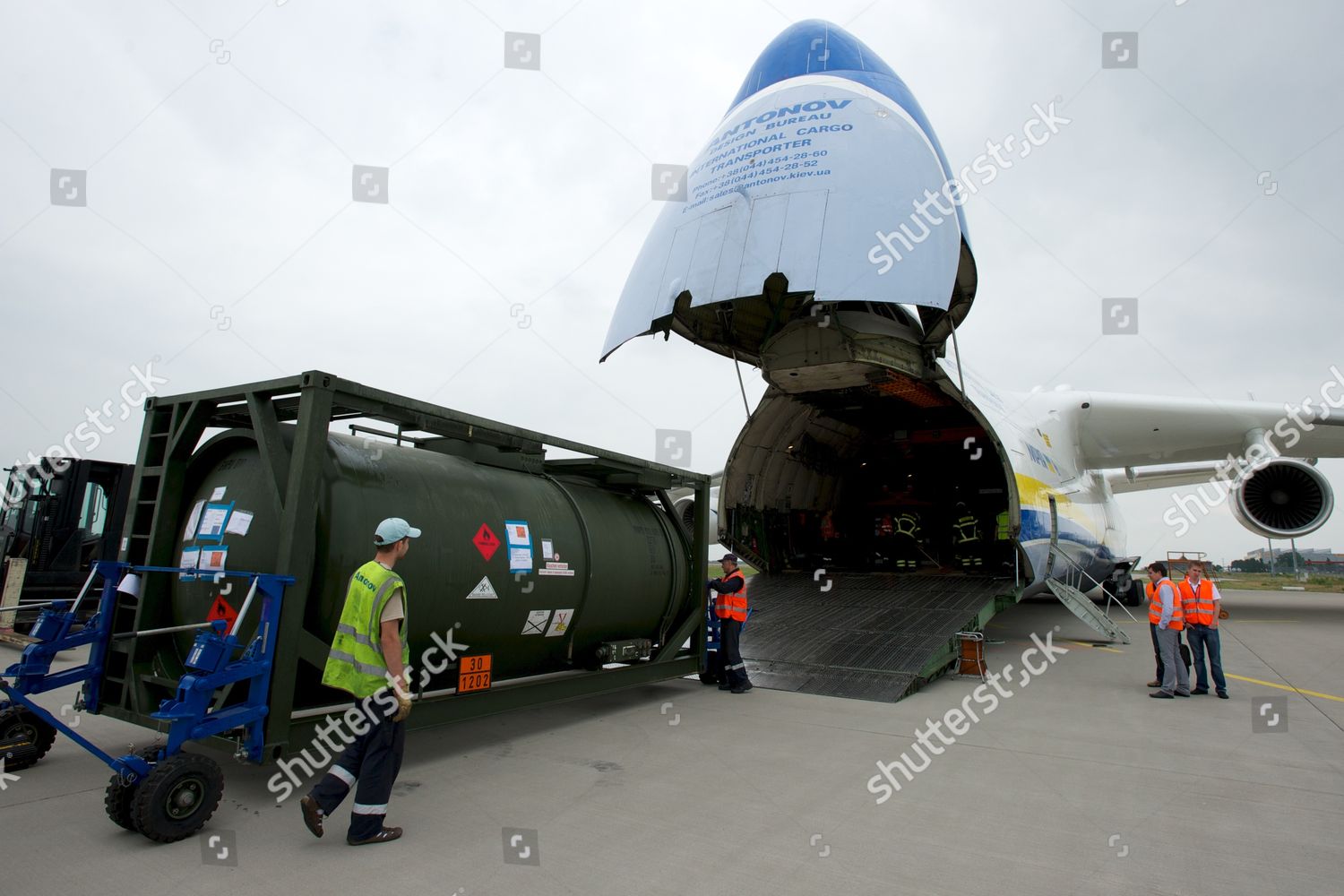Fuel Tank German Bundeswehr Unloaded Antonow Editorial Stock Photo ...