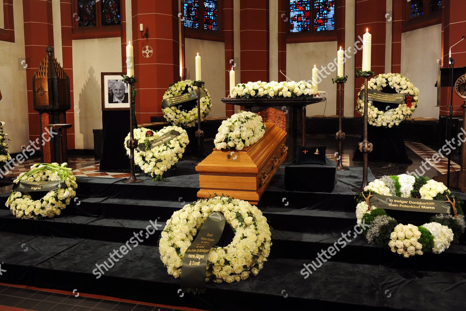 Coffin Haribo Founder Hans Riegel During Editorial Stock Photo - Stock ...