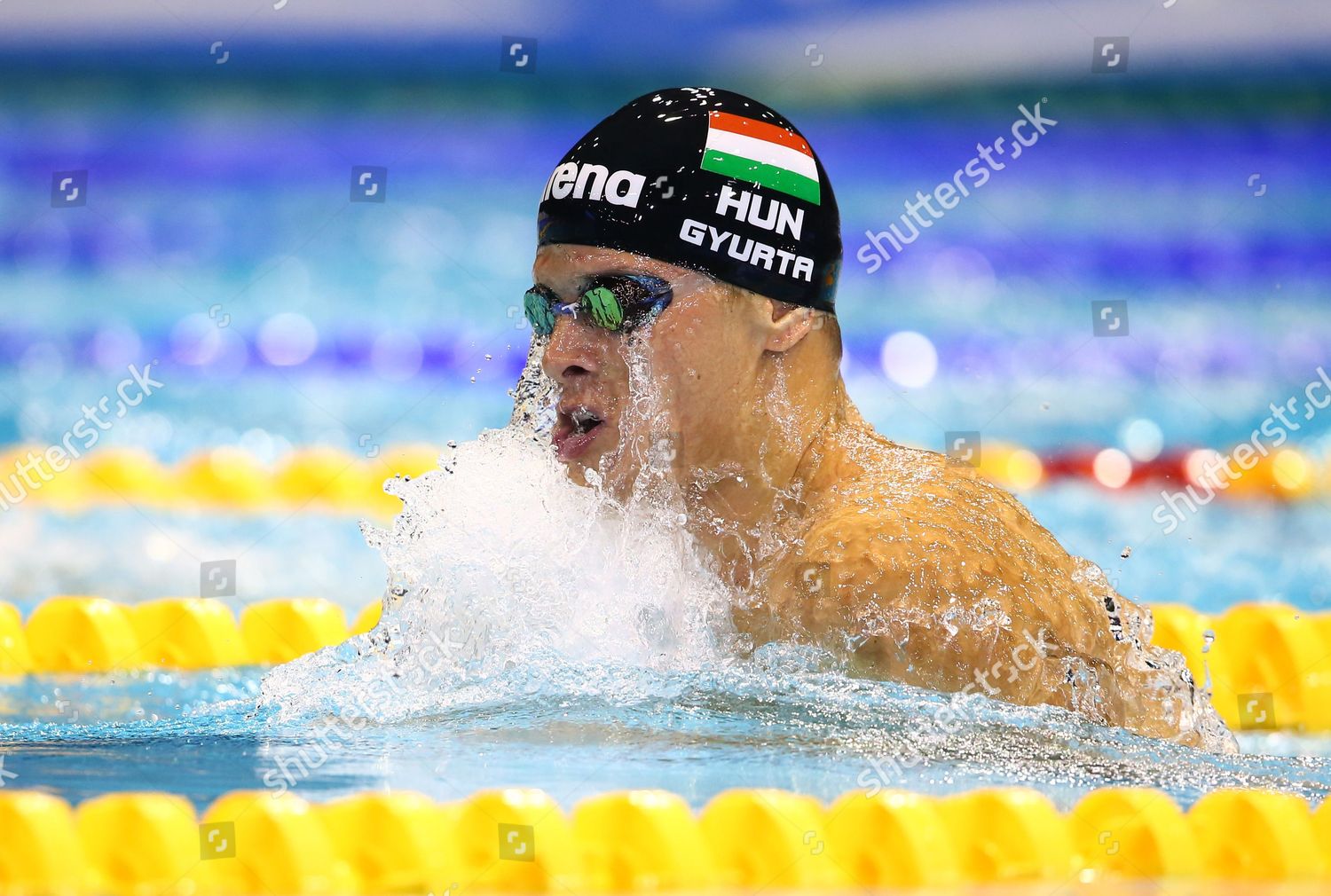 Daniel Gyurta Competes Mens 100 Meters Editorial Stock Photo - Stock ...