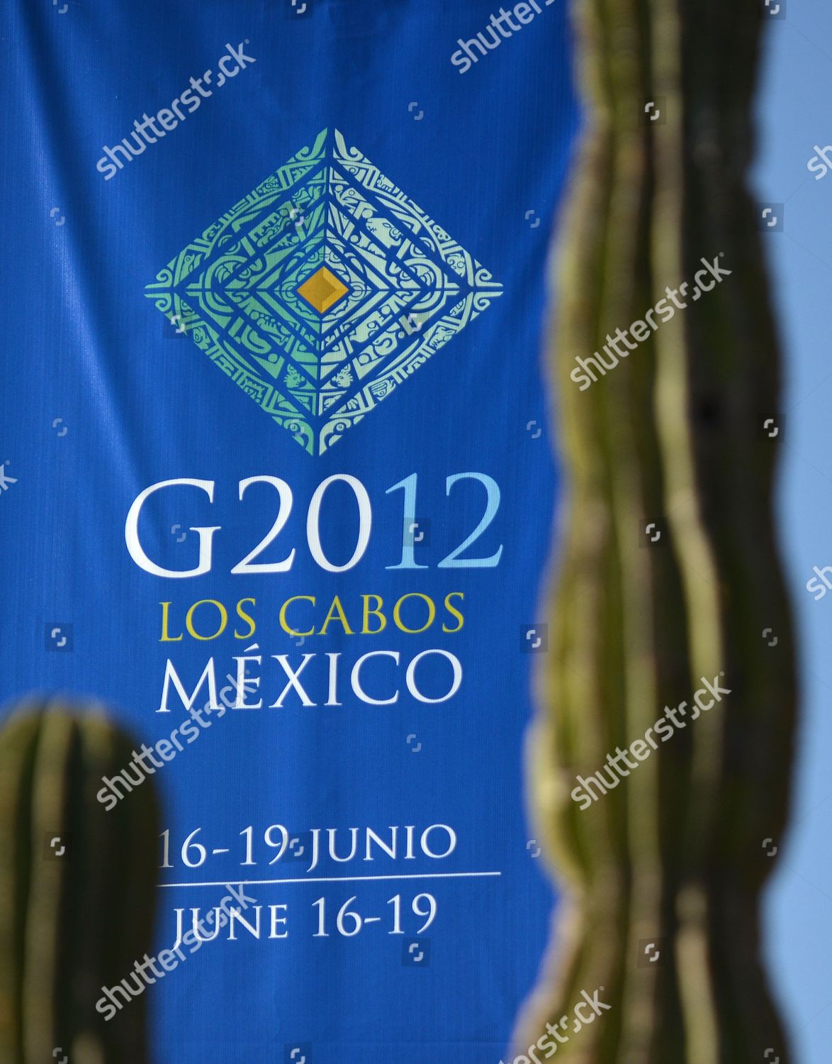 Logo G20 Summit Los Cabos Mexico Editorial Stock Photo - Stock Image ...