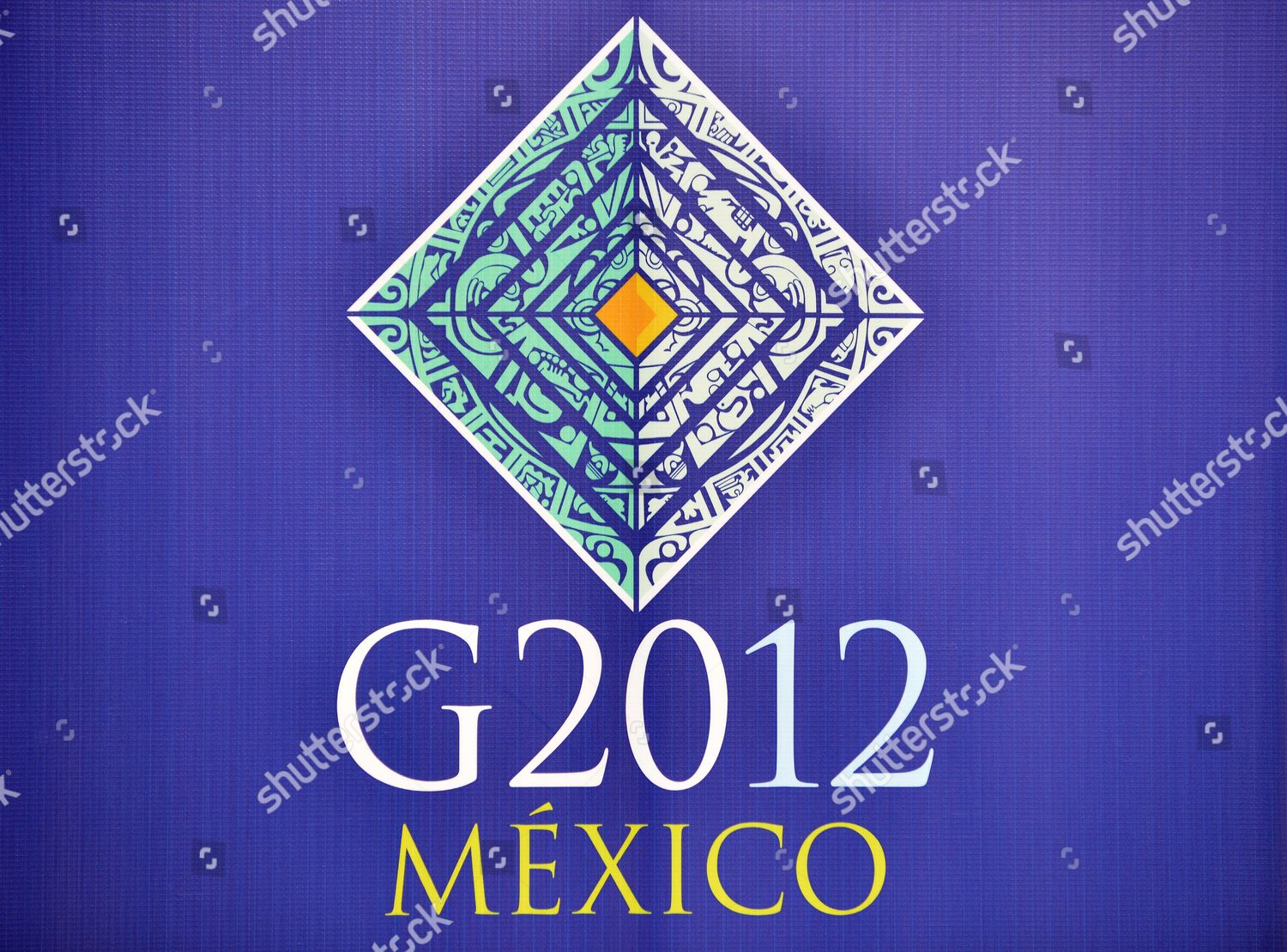 Logo G20 Summit Los Cabos Mexico Editorial Stock Photo - Stock Image ...