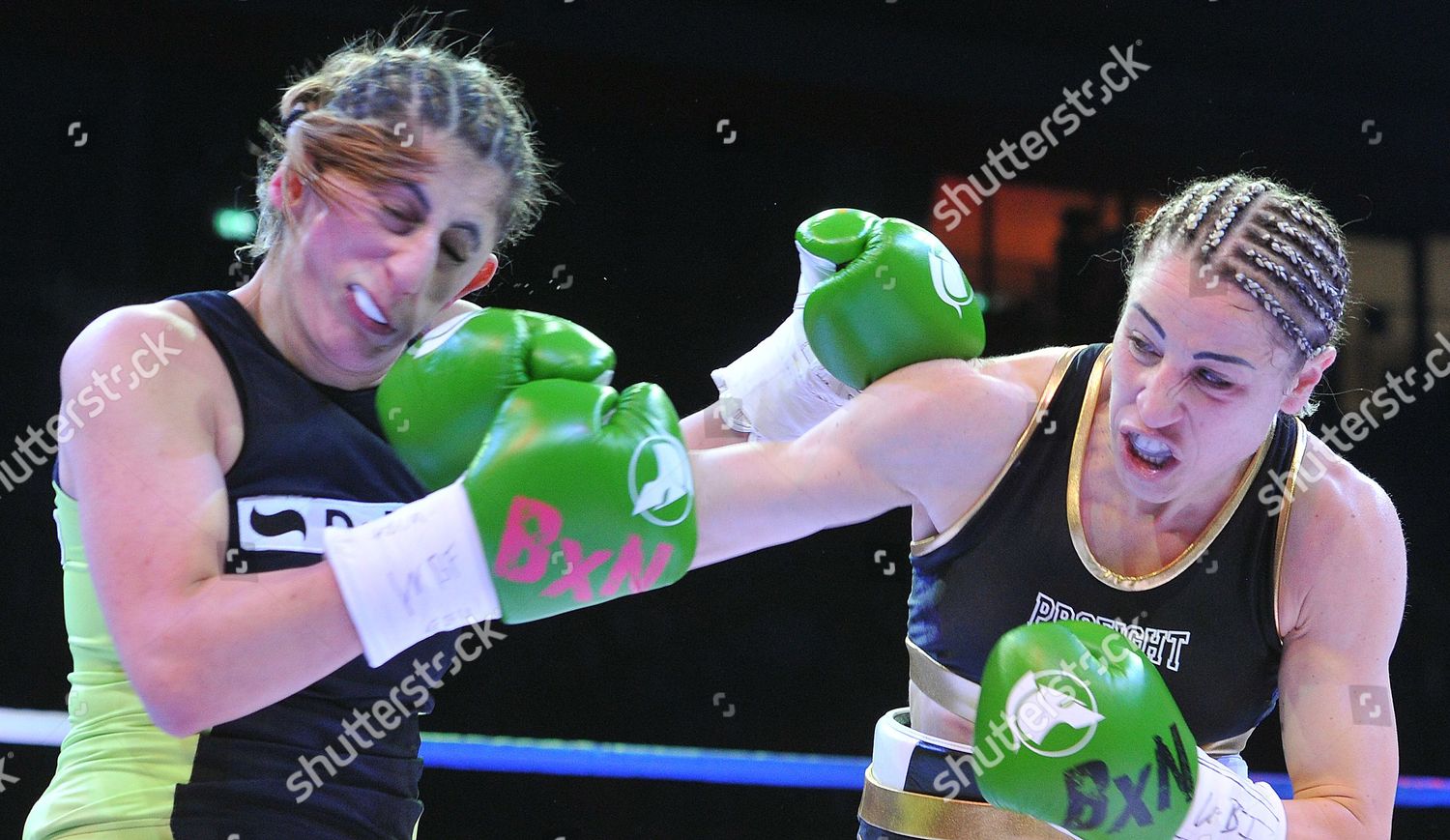 Lebanese Born German Boxer Rola Elhalabi Editorial Stock Photo - Stock ...