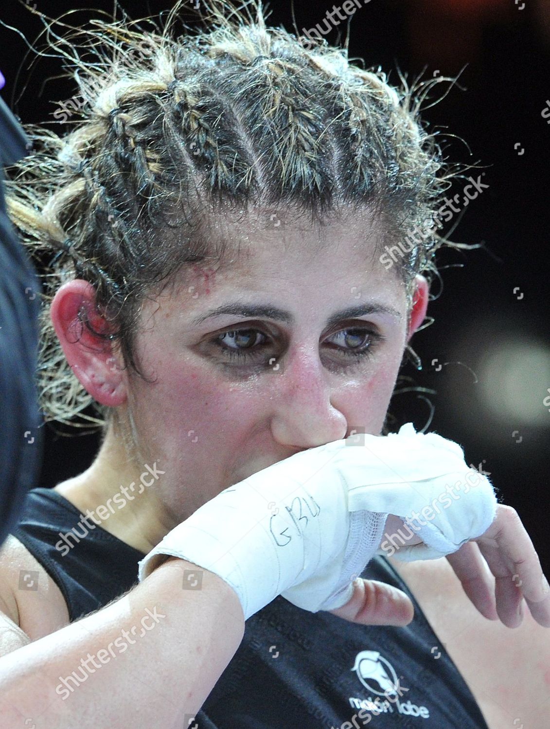 Lebanese Born German Boxer Rola Elhalabi Editorial Stock Photo - Stock ...