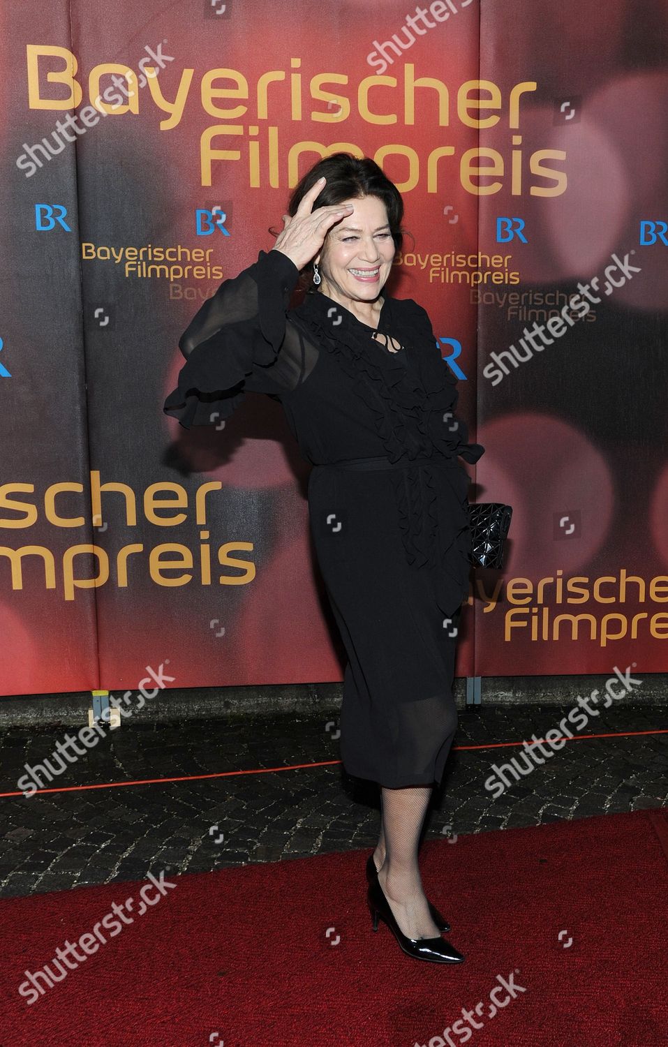 German Actress Hannelore Elsner Arrives Bavarian Editorial Stock Photo ...