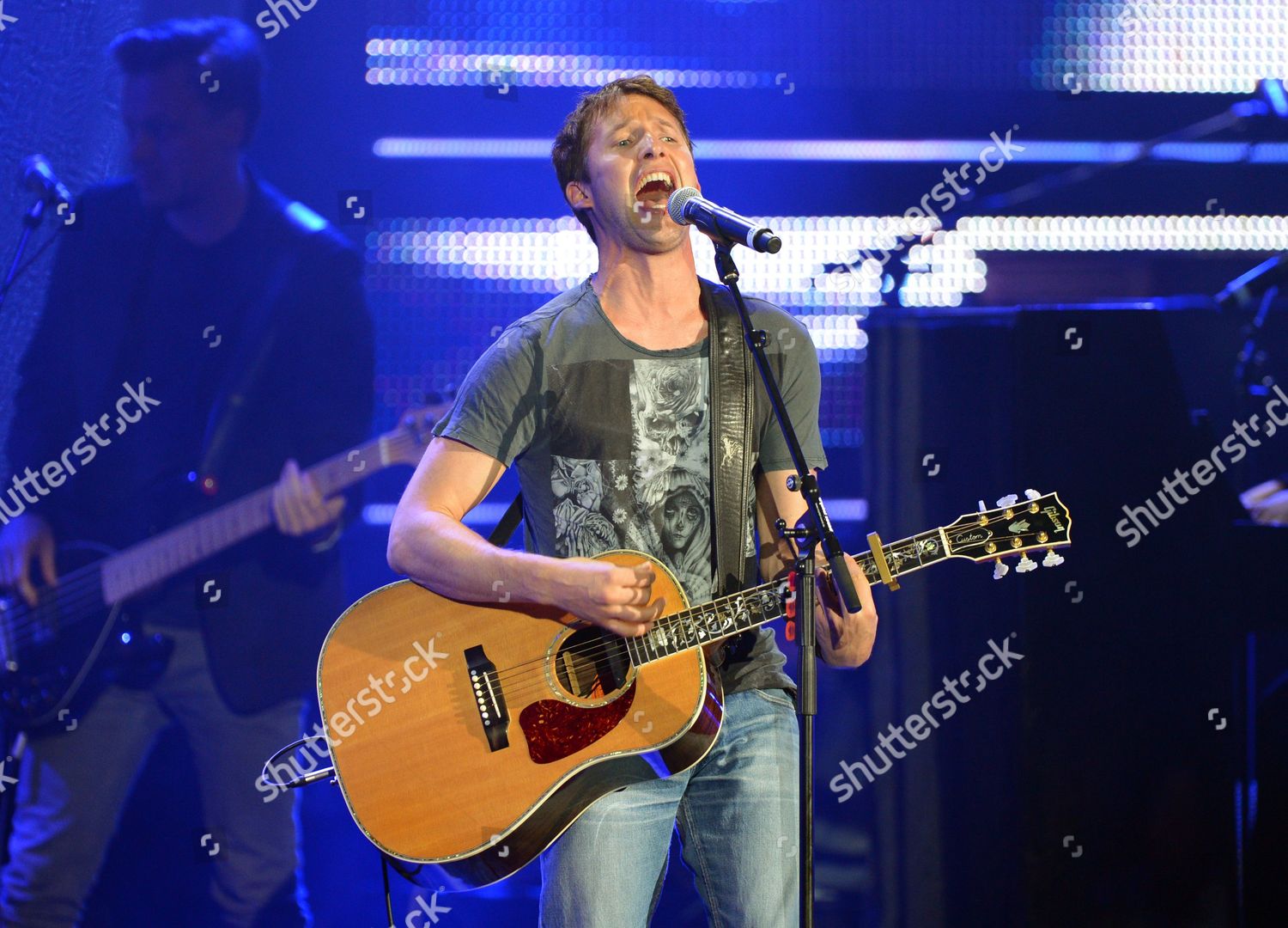 British Singersongwriter James Blunt Performs One Editorial Stock Photo ...
