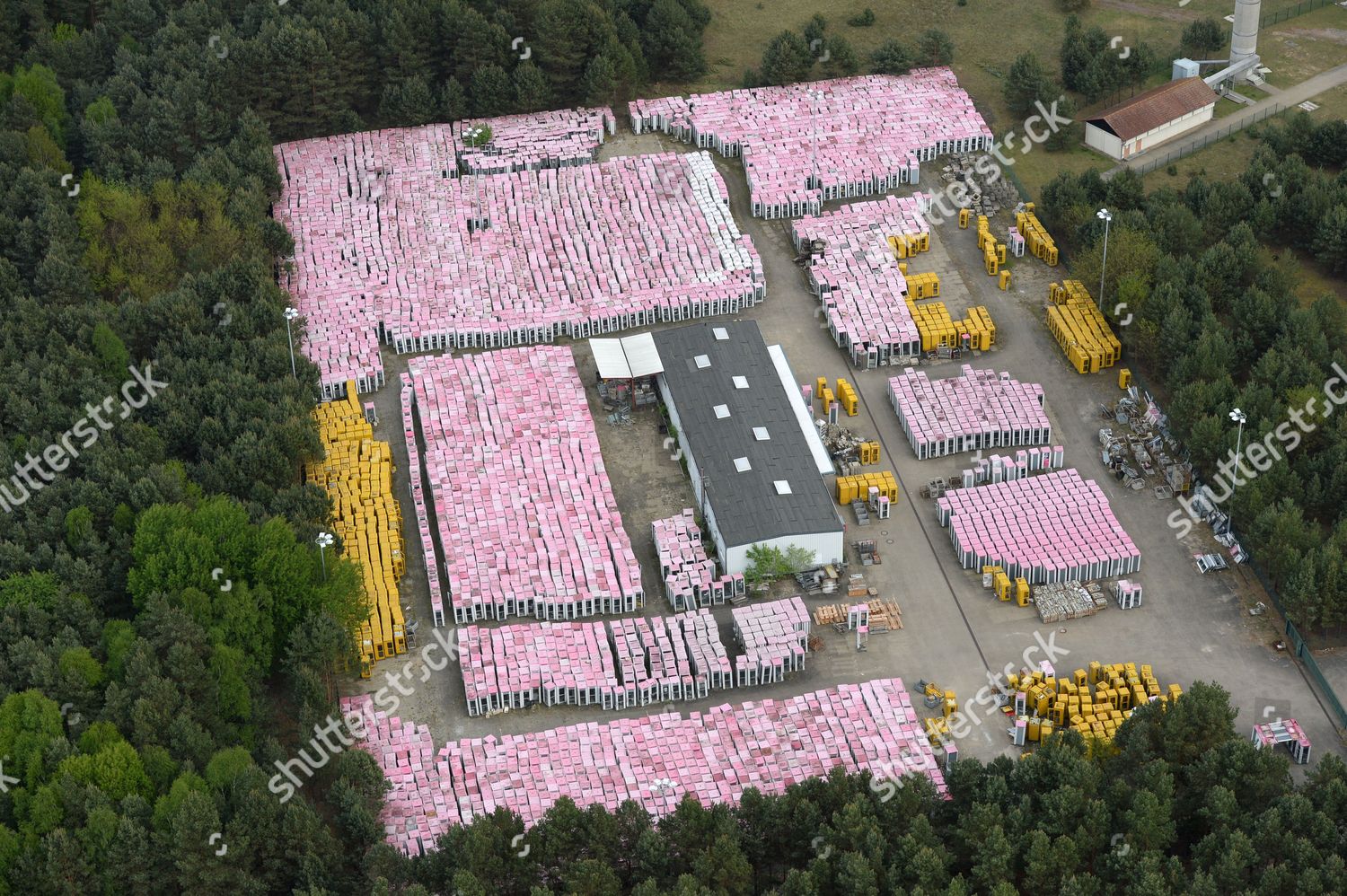 Aerial Photo Shows Old Deutsche Telekom Editorial Stock Photo - Stock ...