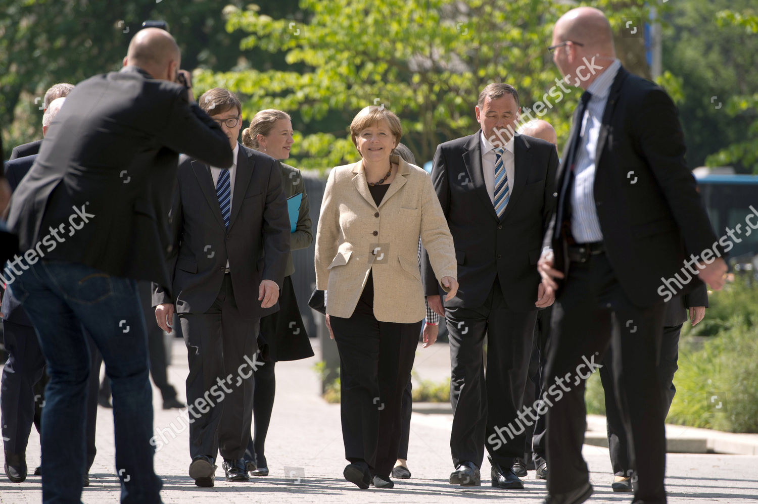 German Chancellor Angela Merkel Cdu C Editorial Stock Photo - Stock ...