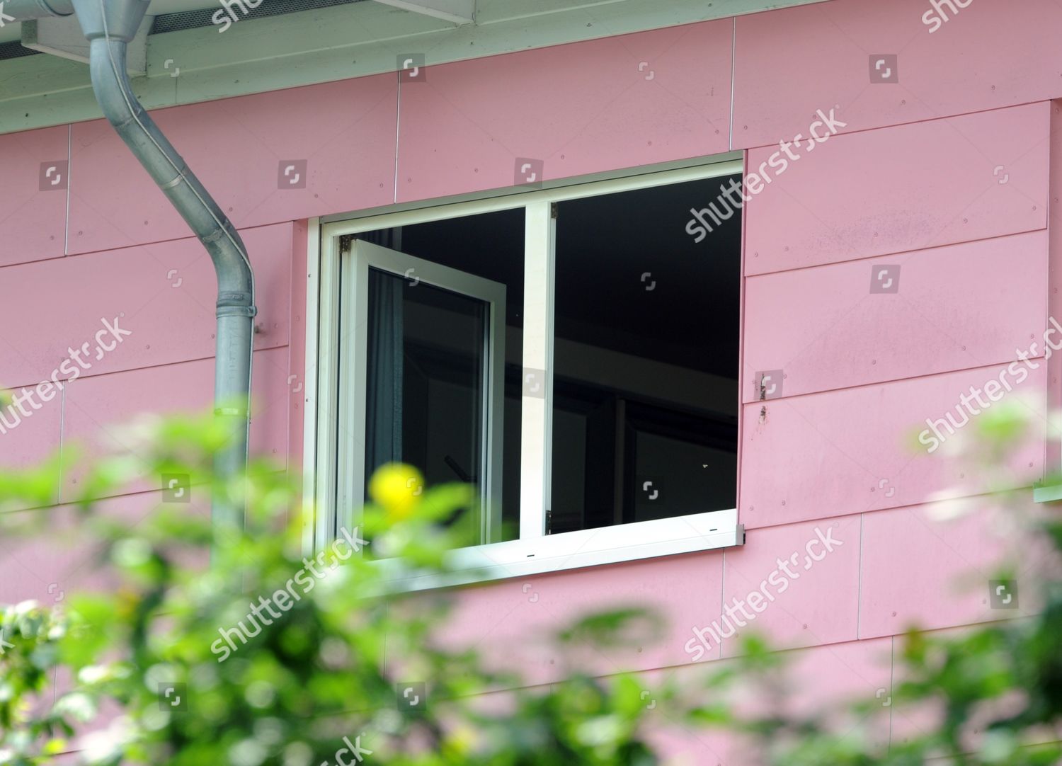 Window Open On Upper Floor Apartment Editorial Stock Photo - Stock ...
