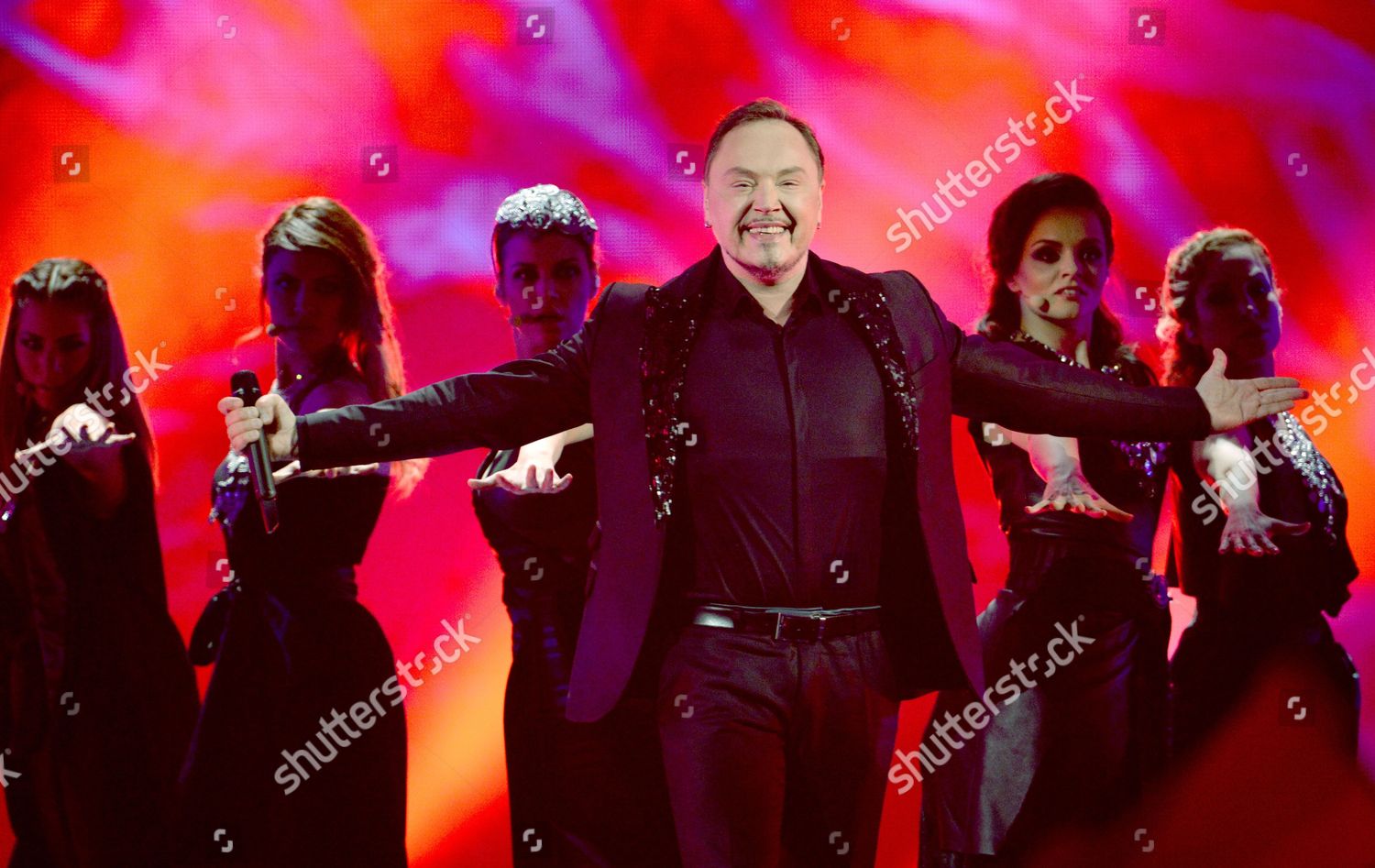 Singer Nenad Knezevic Aka Knez Representing Editorial Stock Photo ...