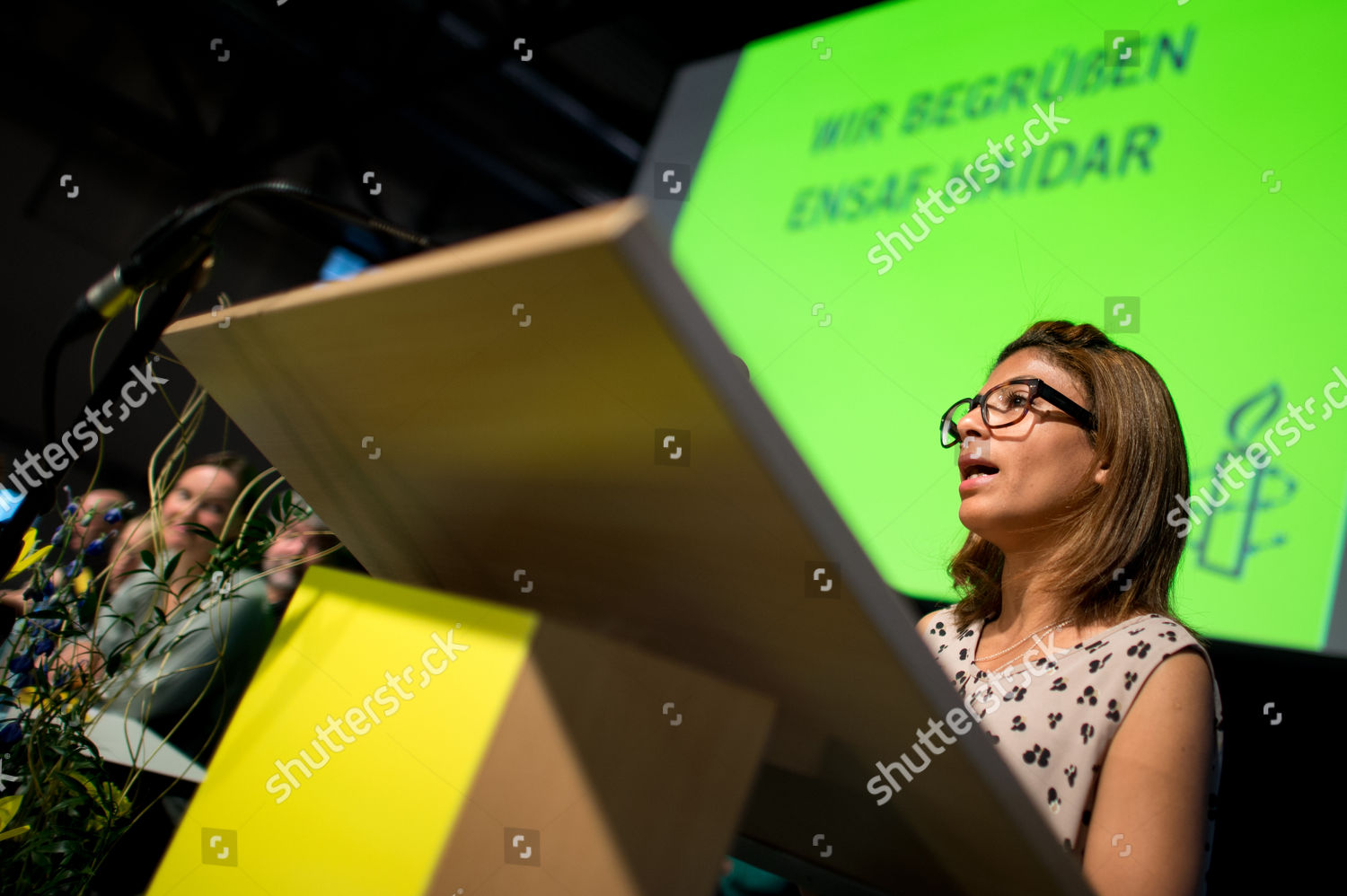 Ensaf Haidar Wife Jailed Saudi Blogger Editorial Stock Photo - Stock ...