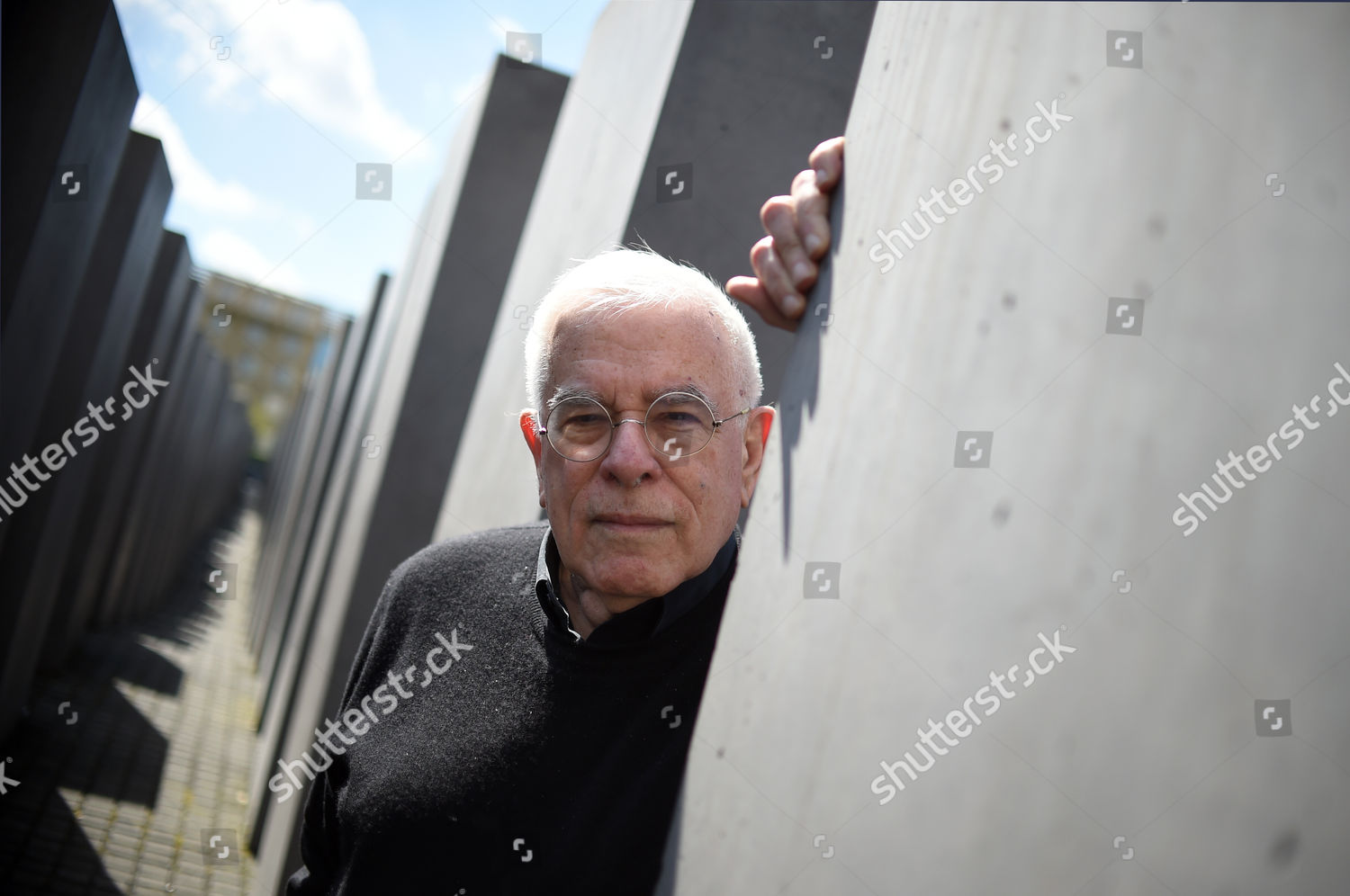 Us Architect Peter Eisenman Poses Memorial Editorial Stock Photo ...