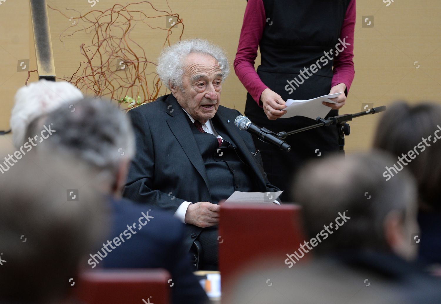 Holocaust Survivor Max Mannheimer Speaks German Editorial Stock Photo ...
