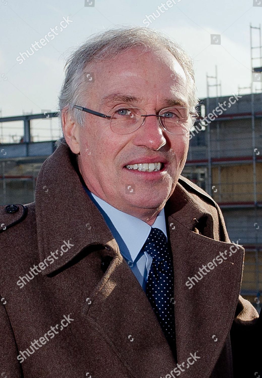 Helmut Dosch Chairman Desy Directorate Poses Editorial Stock Photo ...