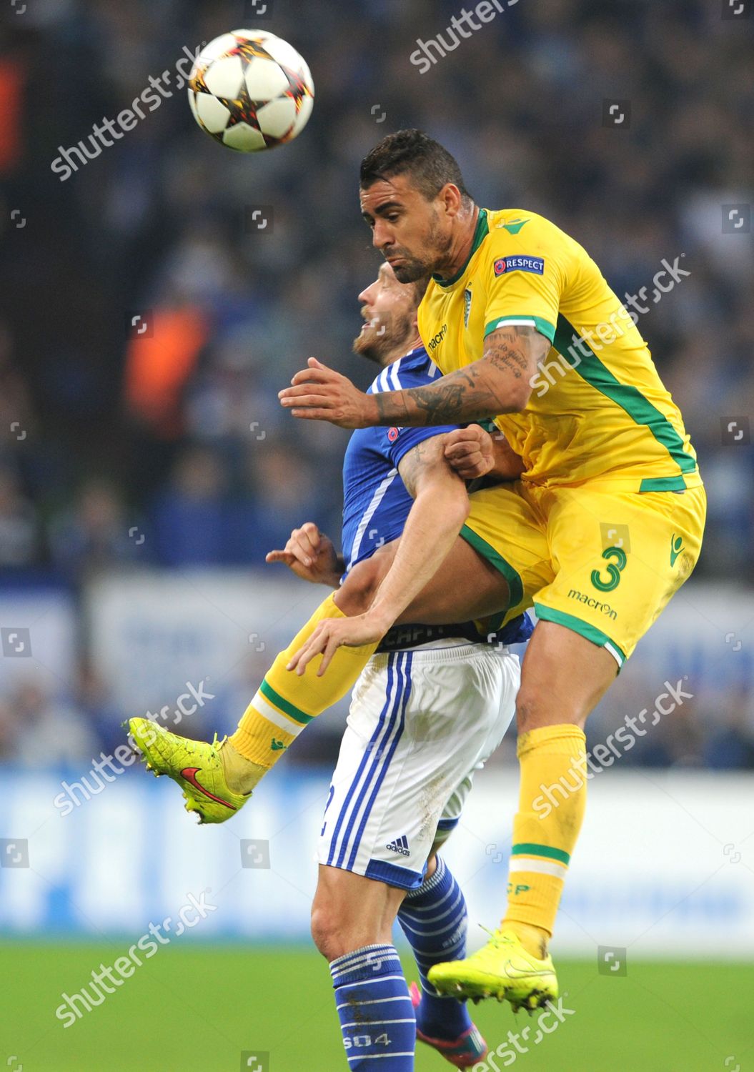 Schalkes Marco Hoger L Mauricio Sporting Editorial Stock Photo - Stock ...