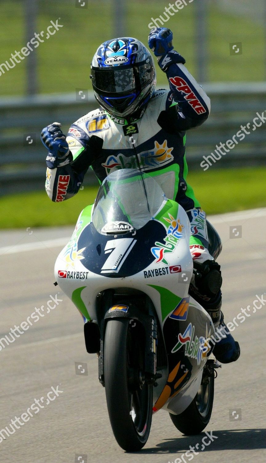 Italian Stefano Perugini Celebrates On His Editorial Stock Photo ...