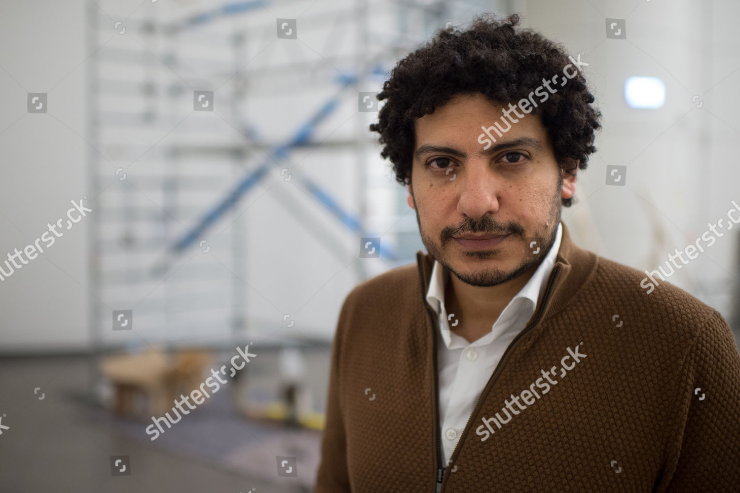 Egyptian Artist Wael Shawky Poses Film Editorial Stock Photo - Stock ...