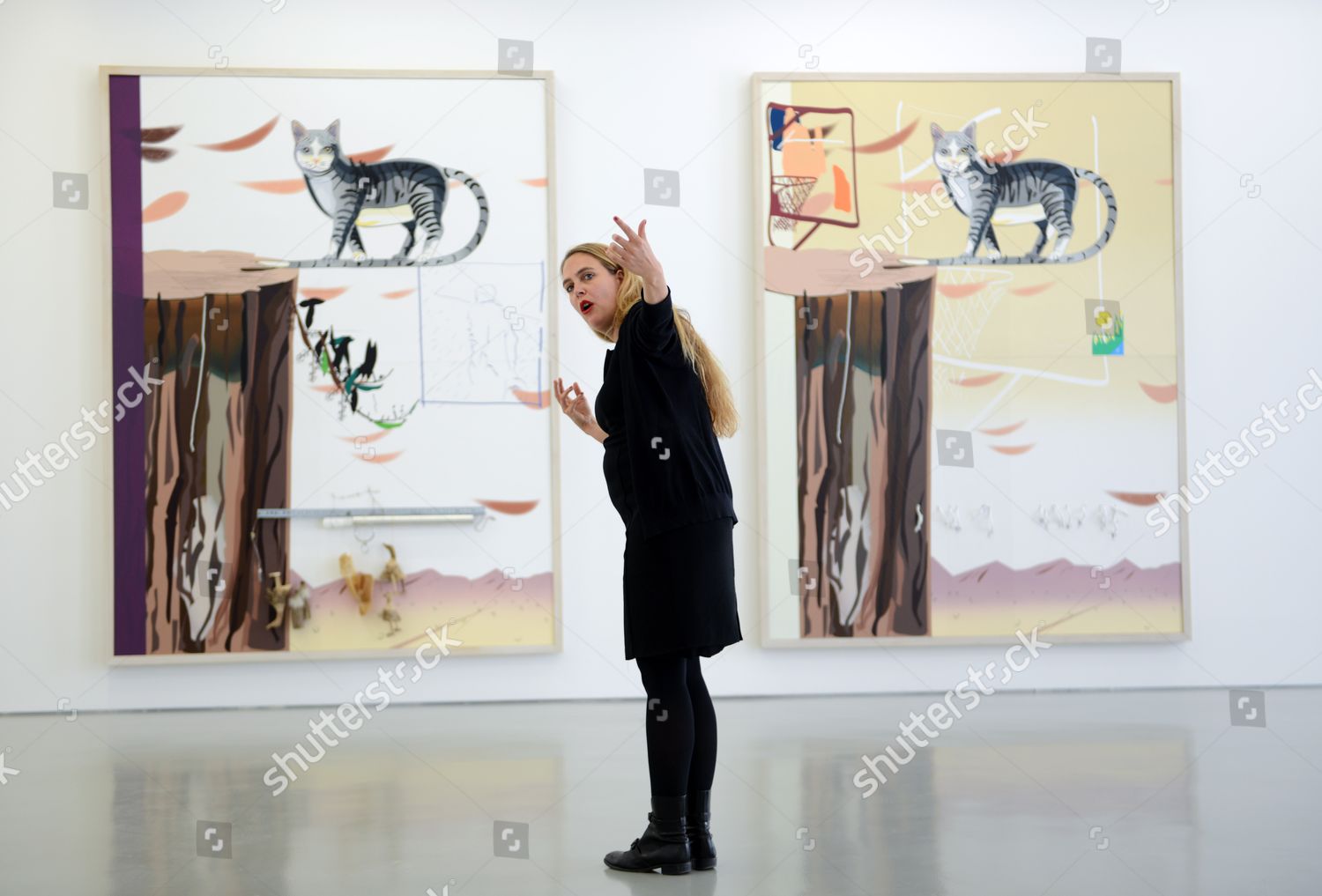 Susanne Pfeffer Director Exhibition Hall Kunsthalle Editorial Stock ...