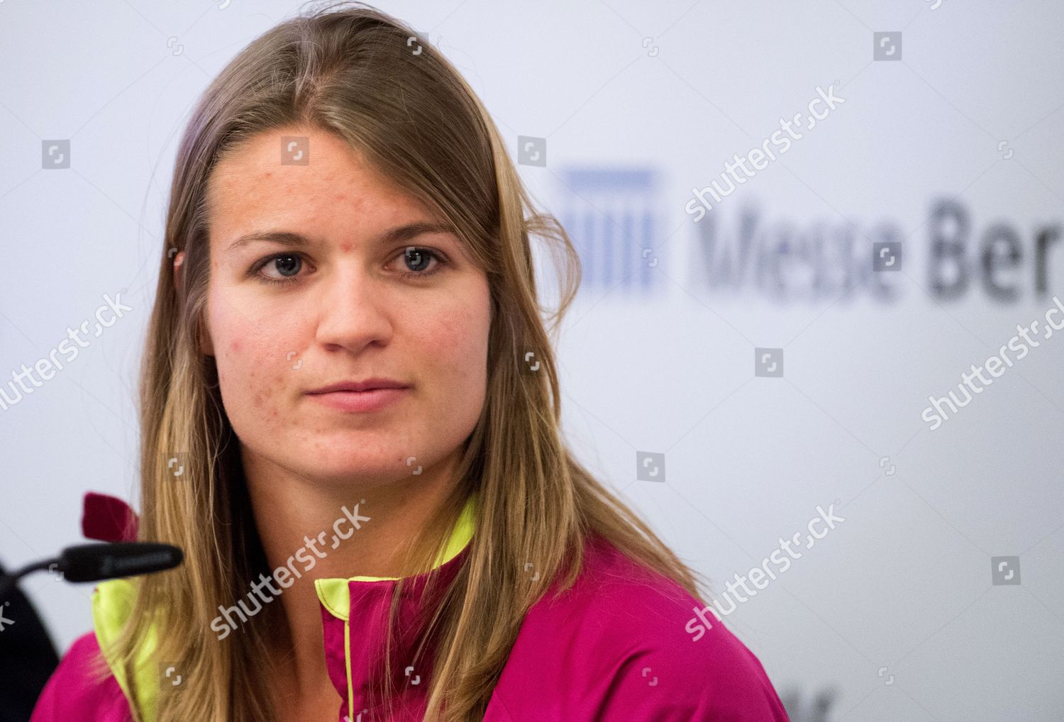 Sprinter Dafne Schippers Netherlands Attends Press Editorial Stock ...