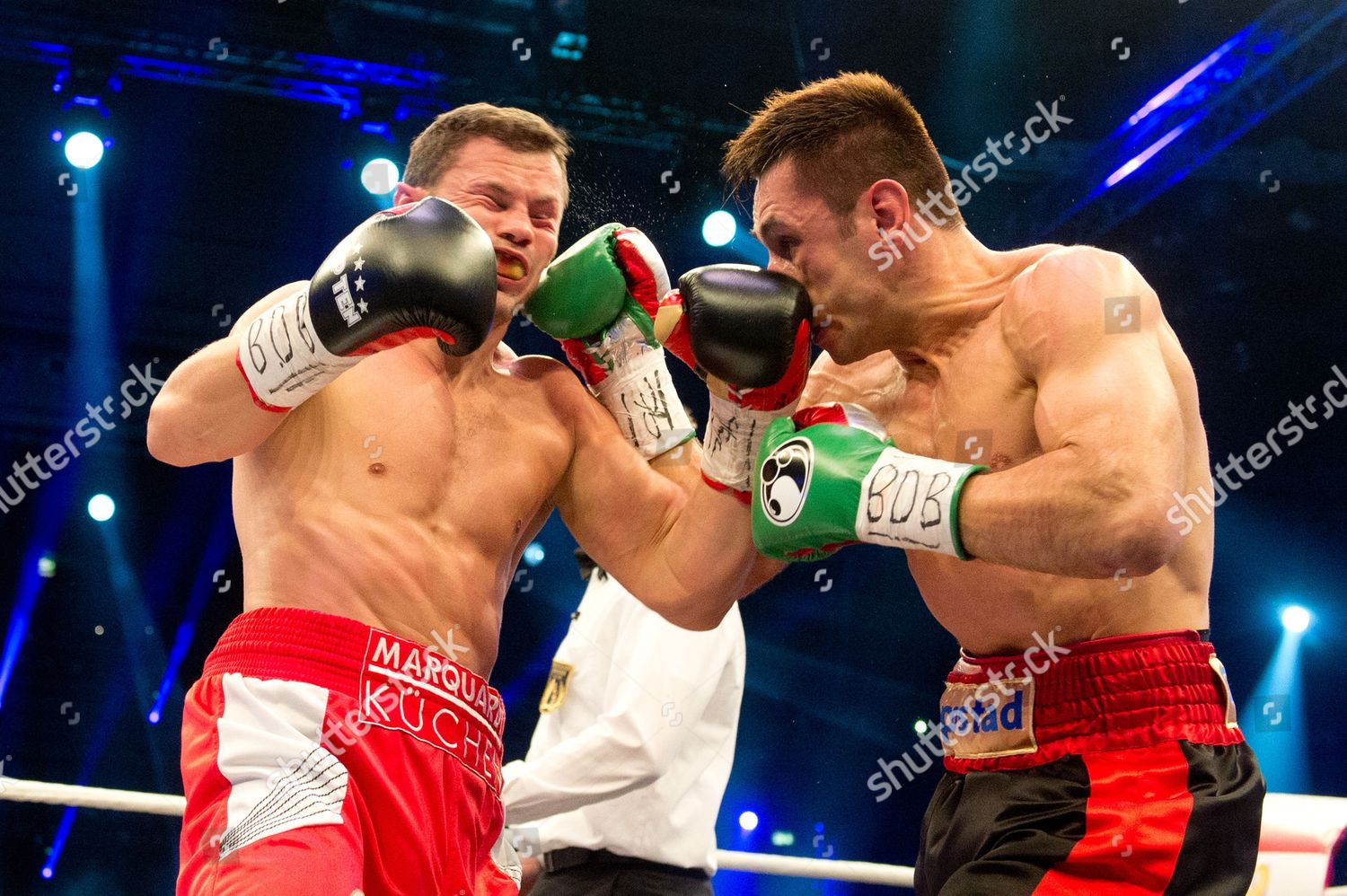 German Boxers Robert Stieglitz L Felix Editorial Stock Photo - Stock ...