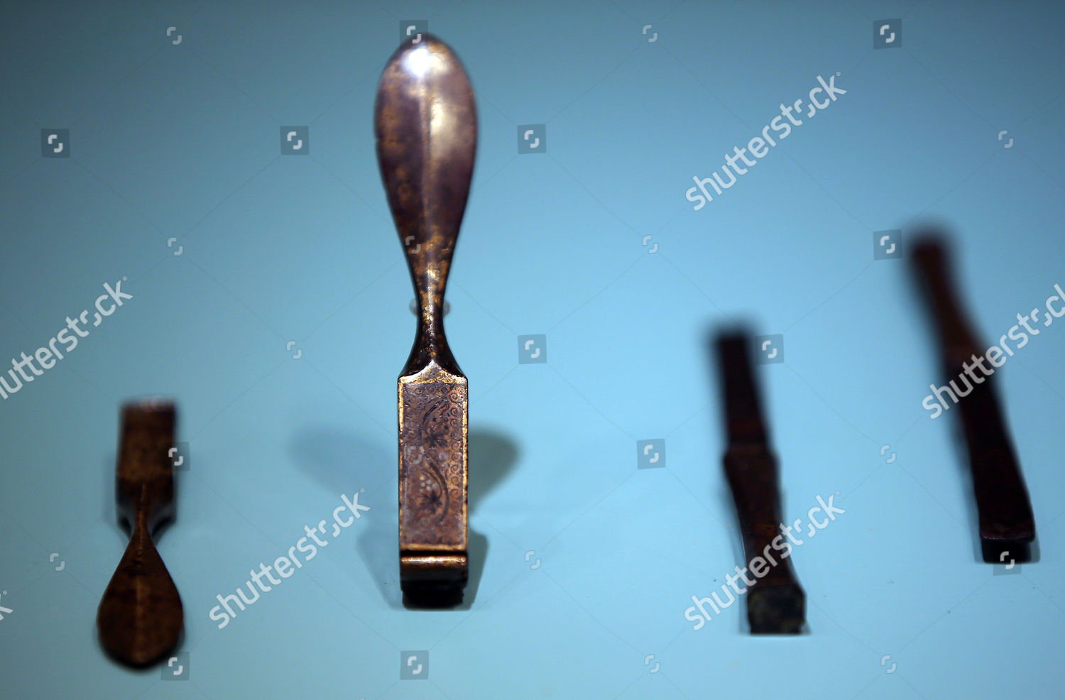Scalpel Roman Surgeon Featured Display Case Editorial Stock Photo ...