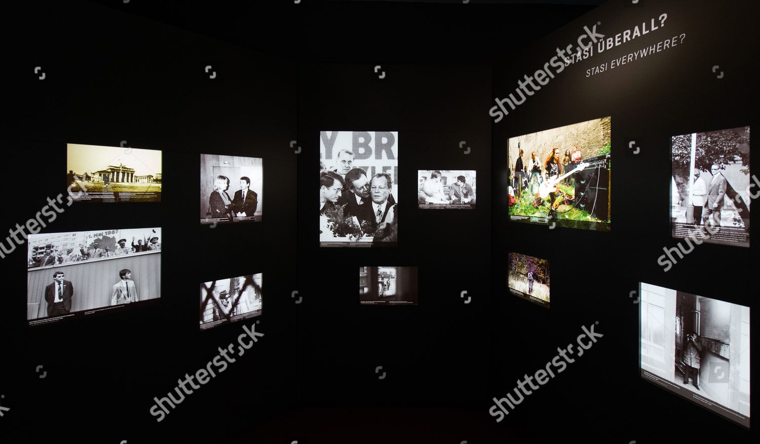 Pictures Sign Asking Stasi Displayed Exhibition Editorial Stock Photo ...