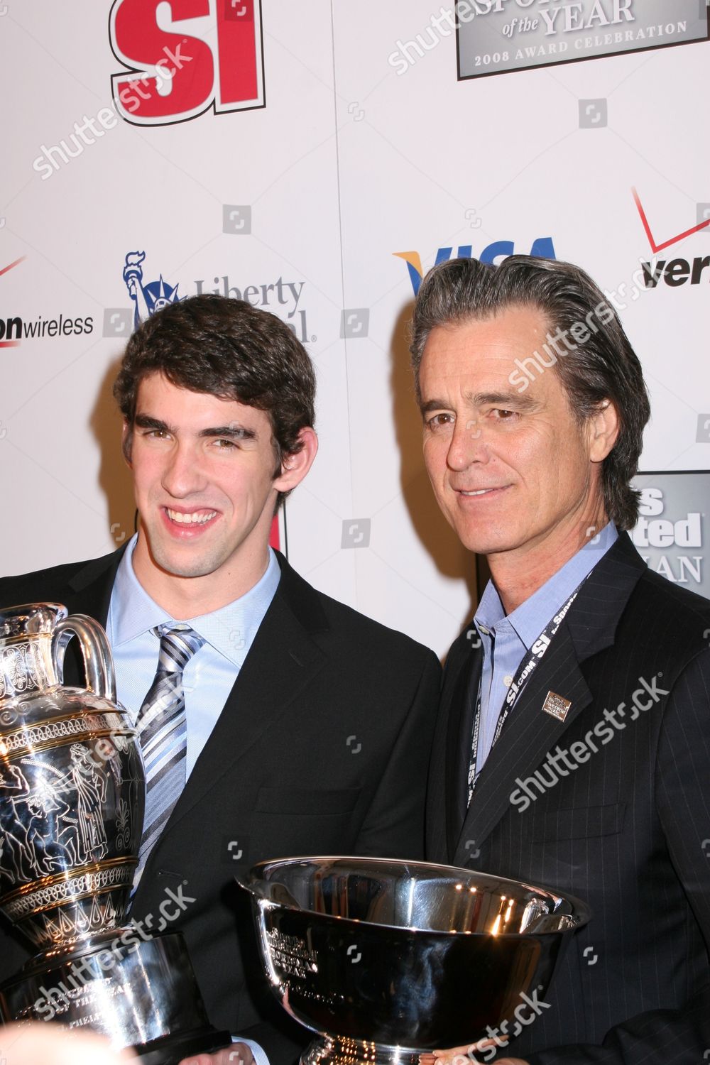 Michael Phelps Bobby Shriver Editorial Stock Photo - Stock Image ...