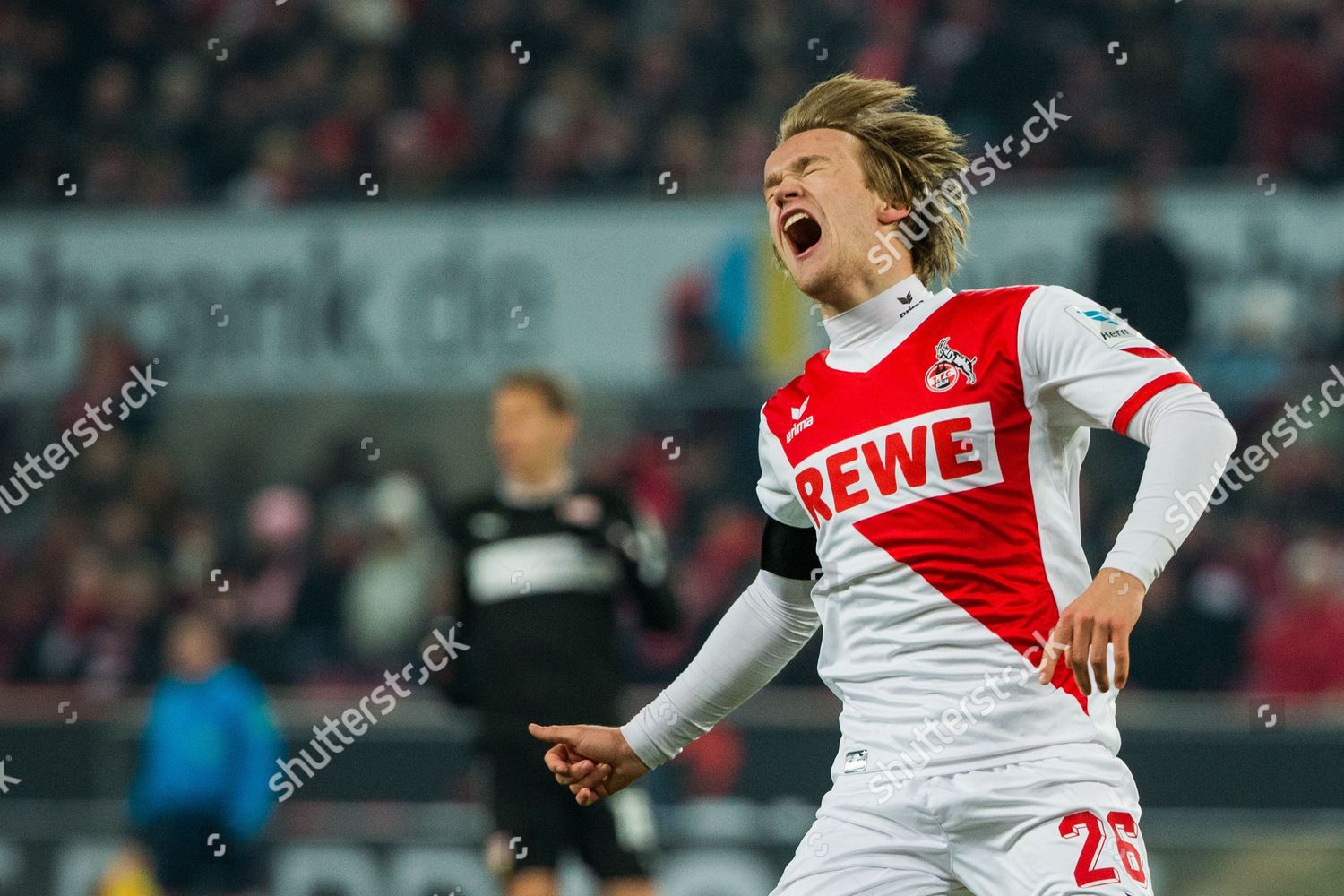 Colognes Bard Finne Reacts During German Editorial Stock Photo - Stock ...