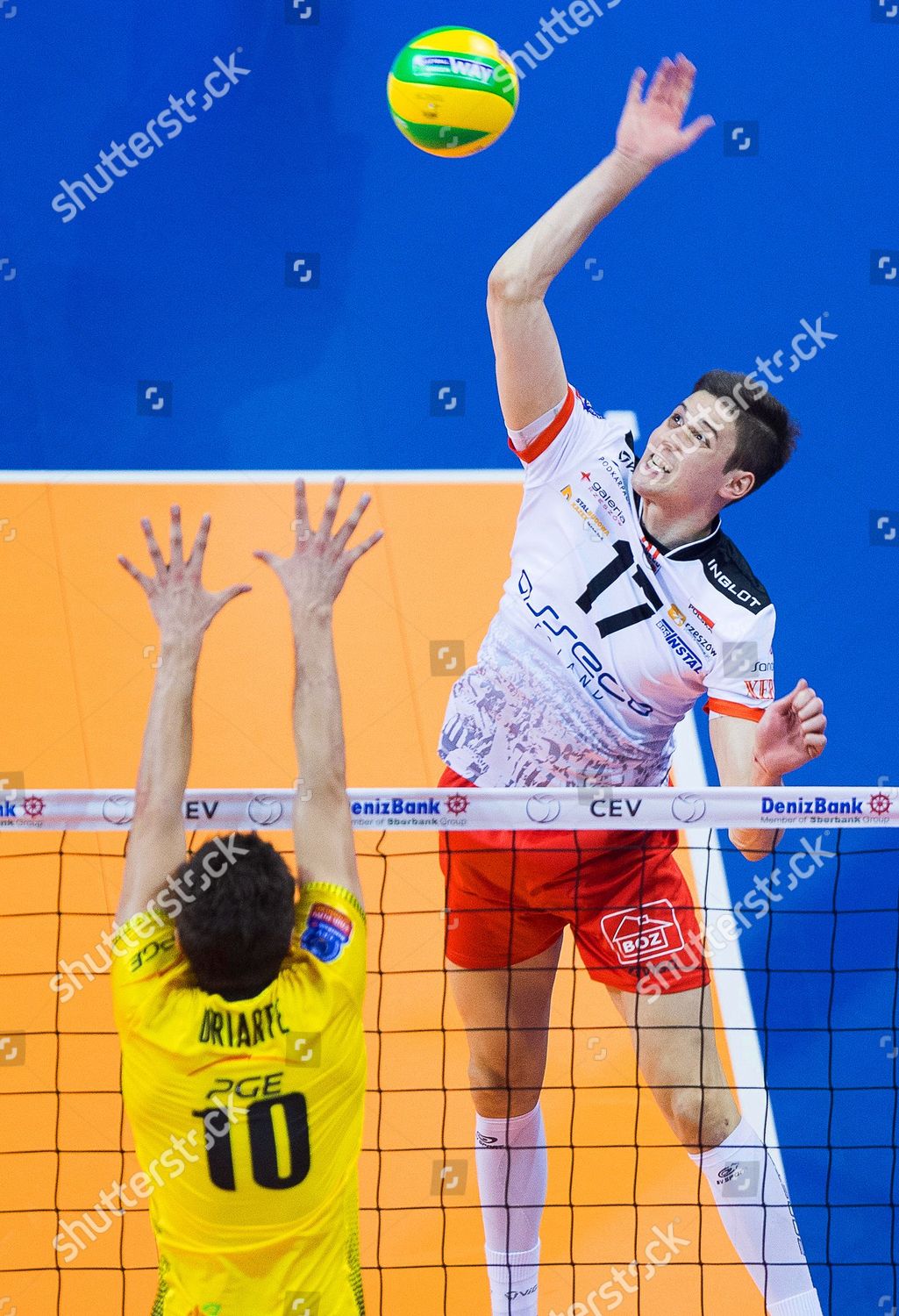 Nikolay Penchev R Rzeszow Action Against Editorial Stock Photo - Stock ...