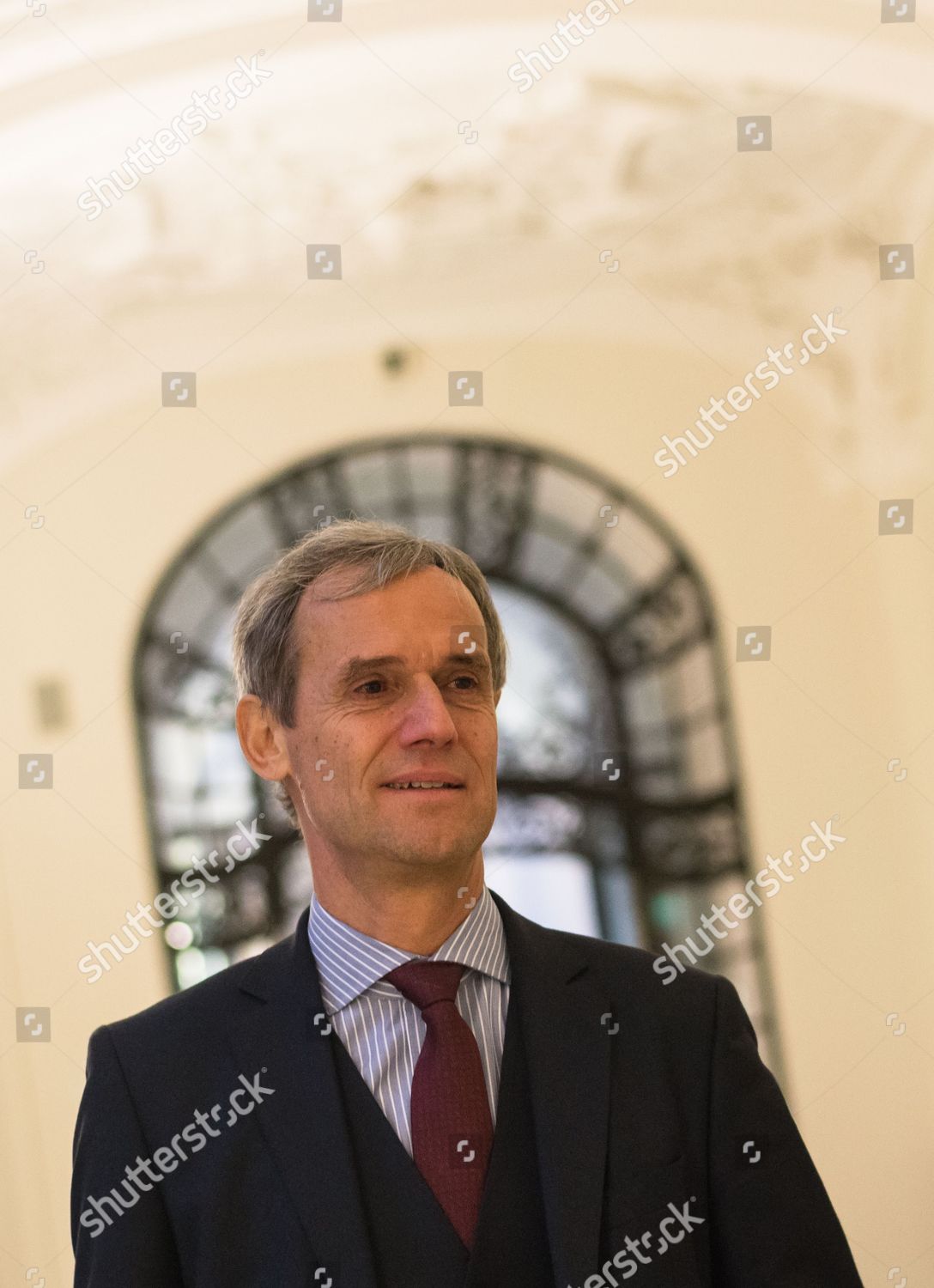 Head Banking Federation Michael Kemmer Goes Editorial Stock Photo ...