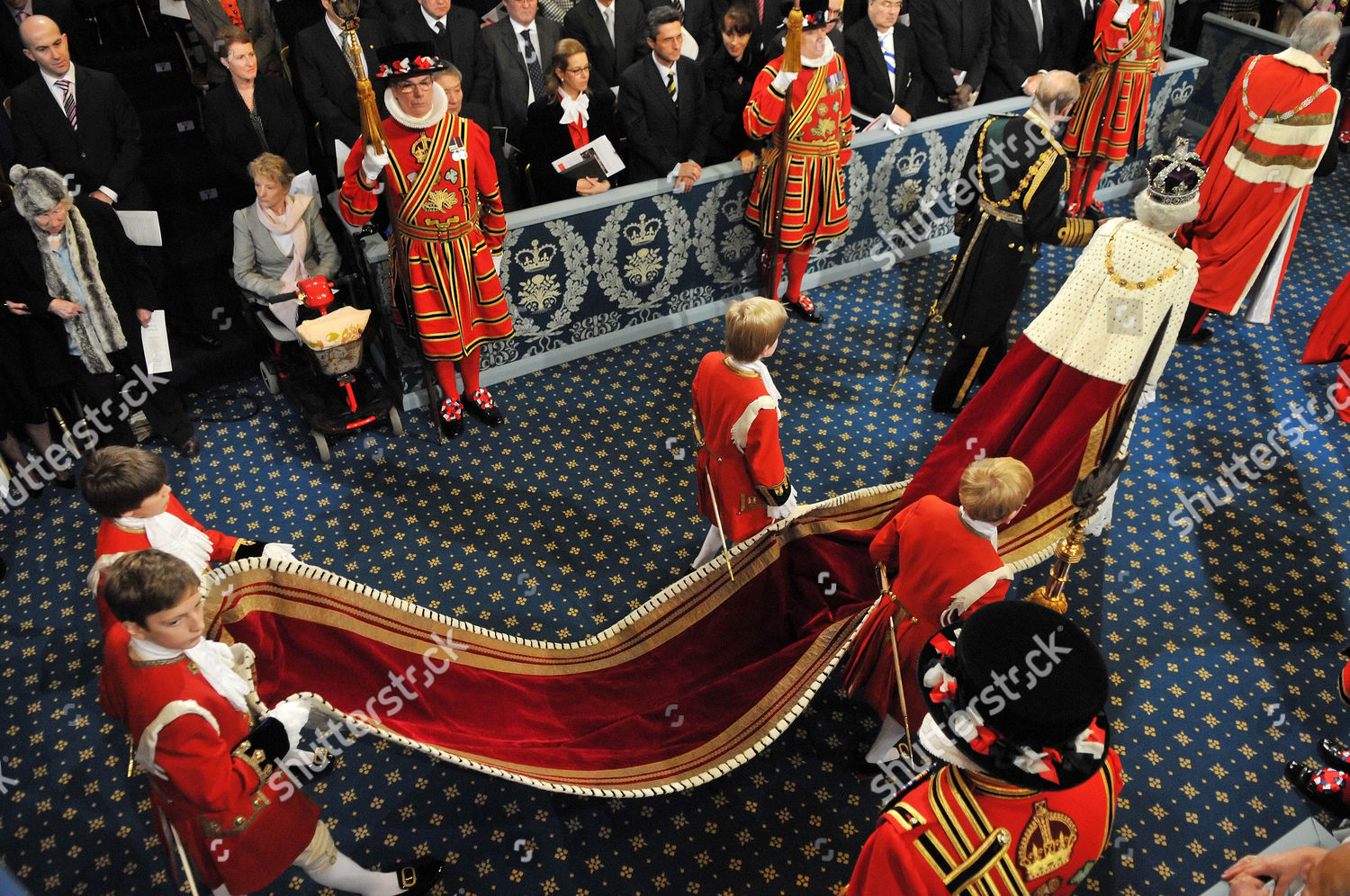 Queen Elizabeth Ii Prince Philip Enter Editorial Stock Photo - Stock ...