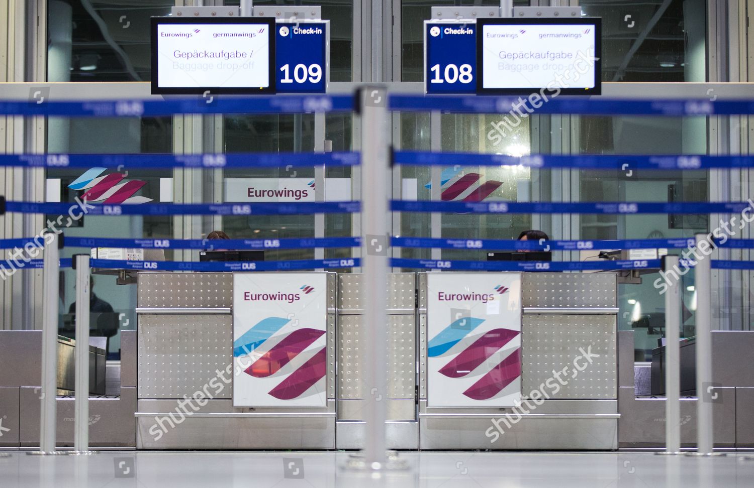 View Checkin Counters Eurowings Airline Company Editorial Stock Photo ...
