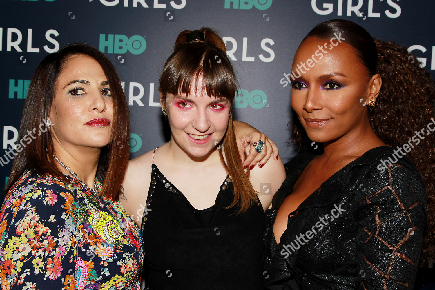 Jennifer Konner Lena Dunham Janet Mock Editorial Stock Photo - Stock ...