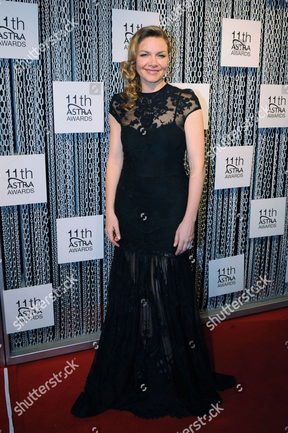 Australian Actress Justine Clarke Arrives On Editorial Stock Photo ...