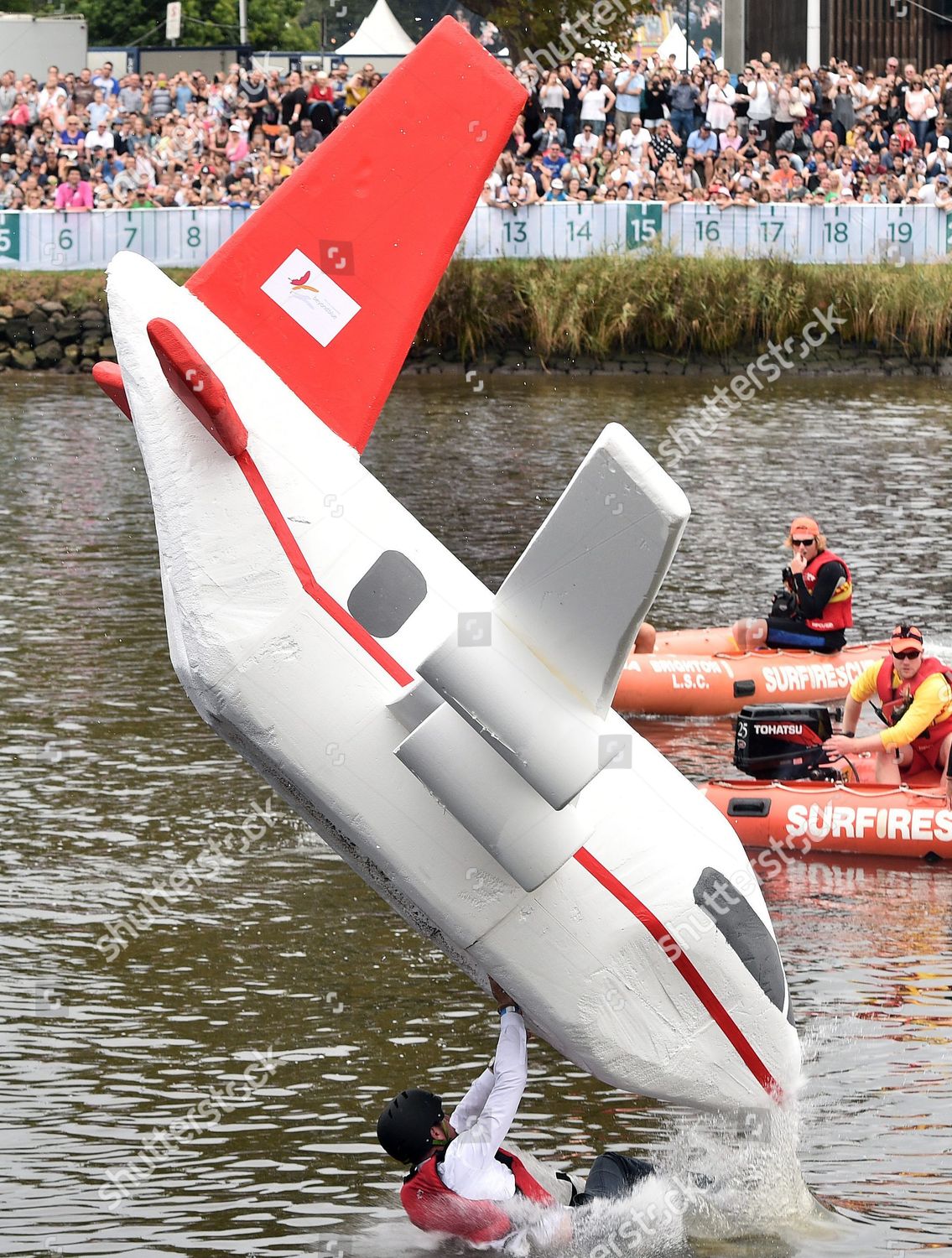 Campbell Bott Flys High Flyer Into Editorial Stock Photo - Stock Image ...