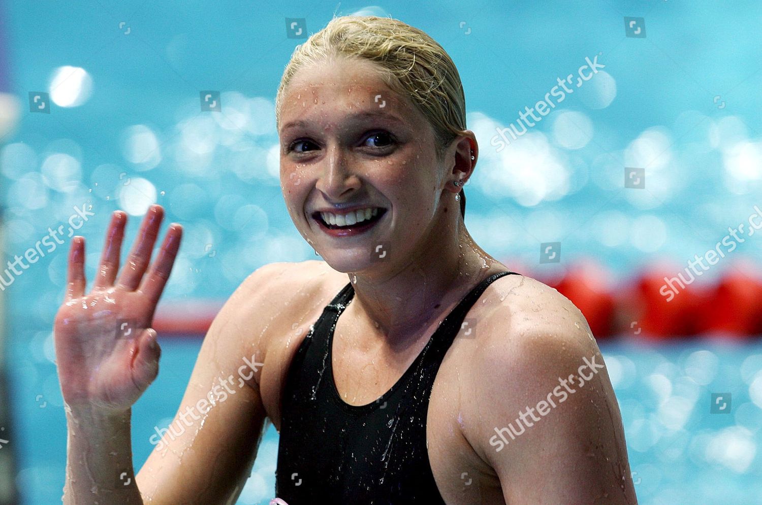 Scotlands Caitlin Mcclatchey Waves Crowd After Editorial Stock Photo ...