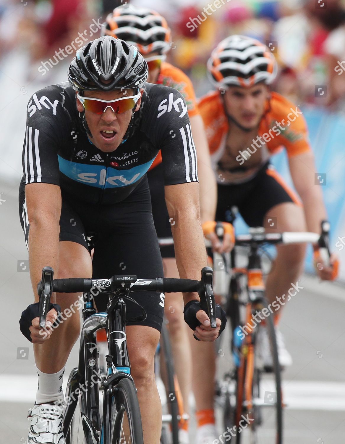 Australian Matthew Hayman Team Sky Procycling Editorial Stock Photo ...
