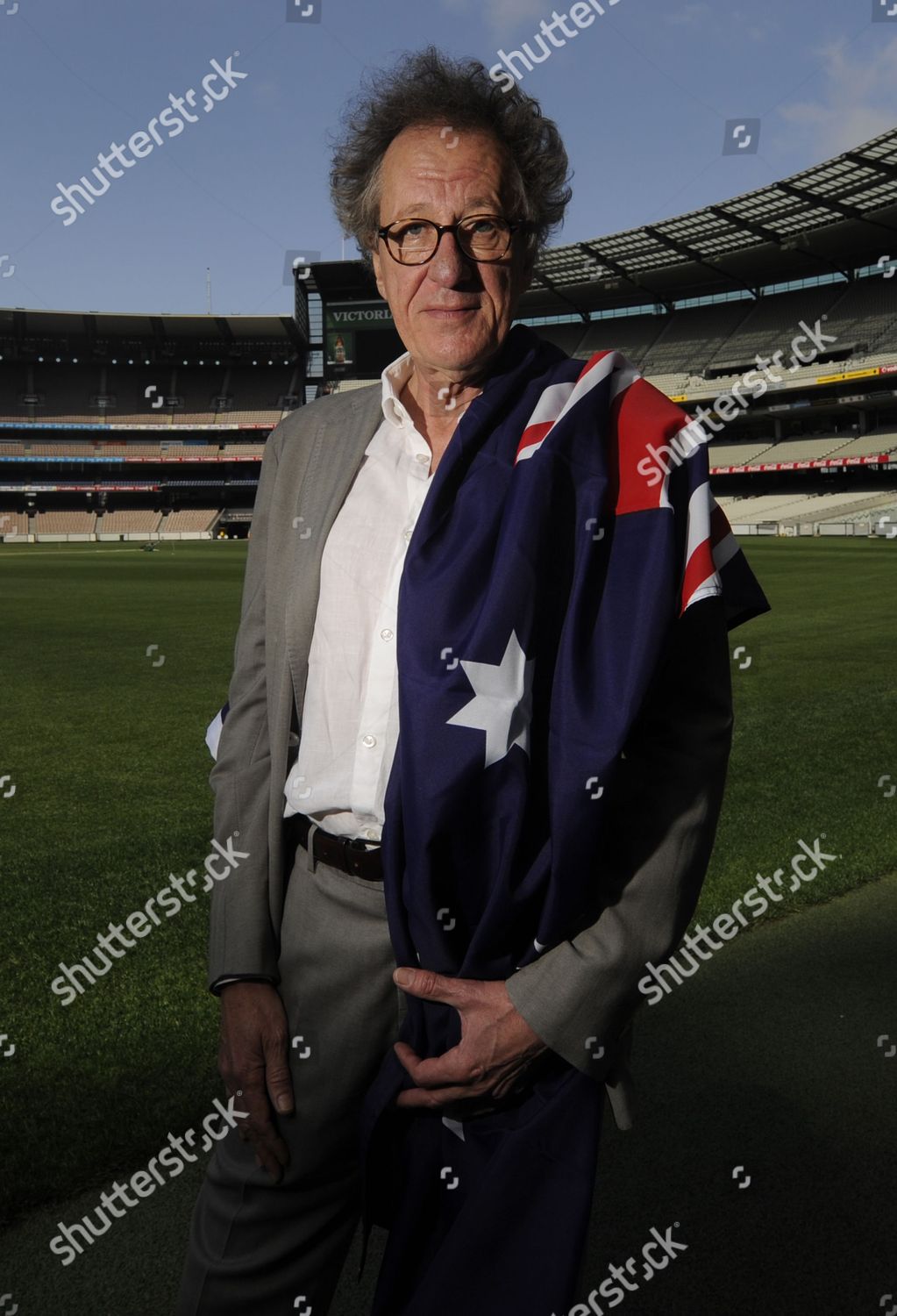 Outgoing Australian Year Actor Geoffery Rush Editorial Stock Photo ...