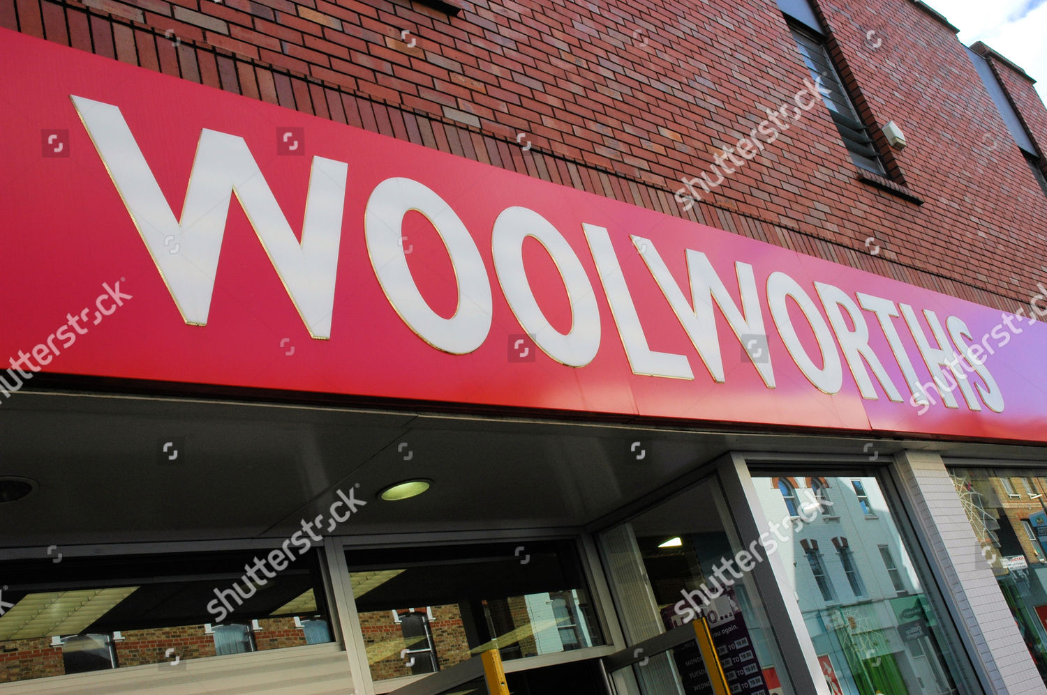 Woolworths Sign Editorial Stock Photo - Stock Image | Shutterstock