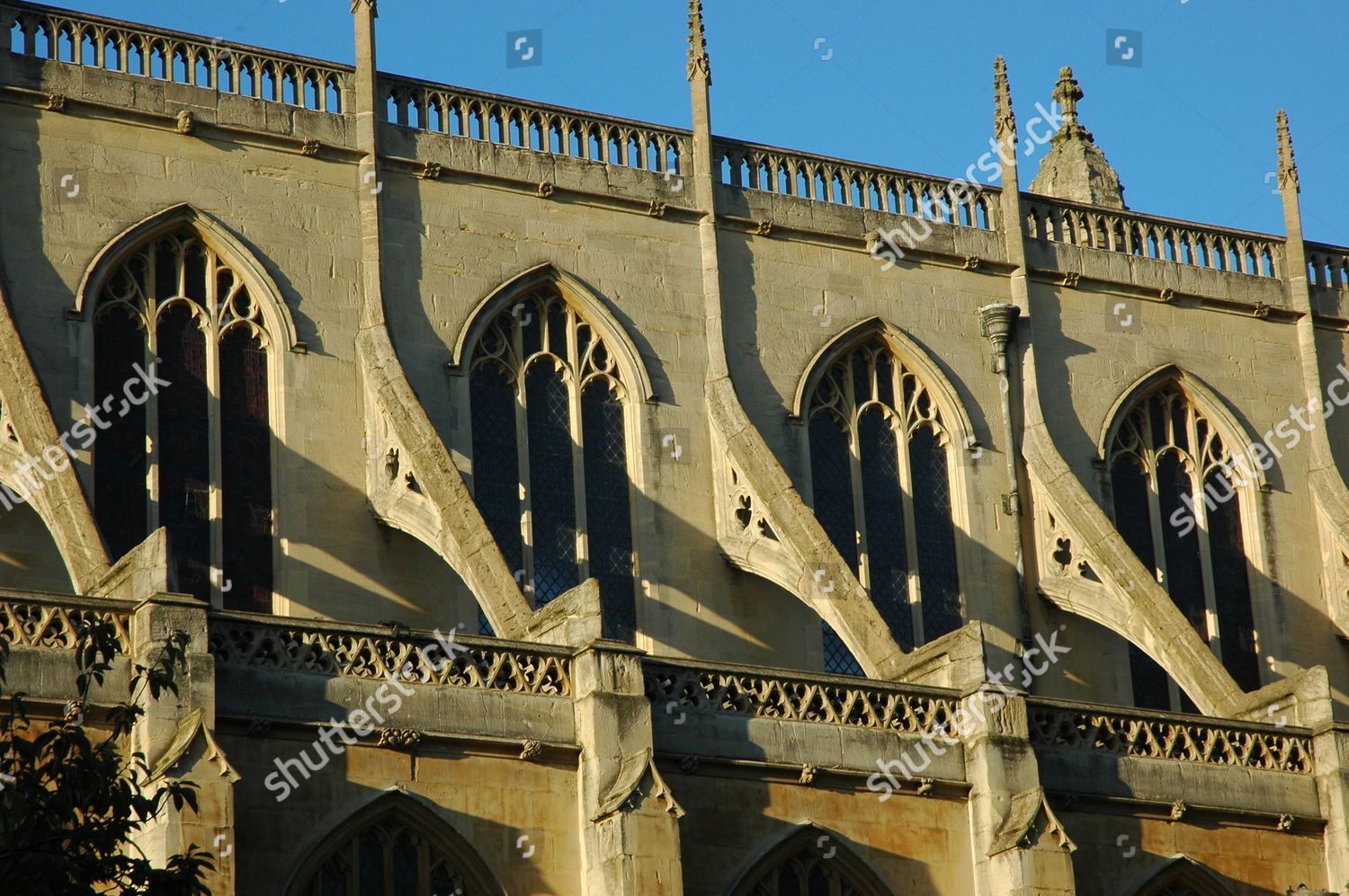Flying Buttresses Architectural Feature On St Editorial Stock Photo ...