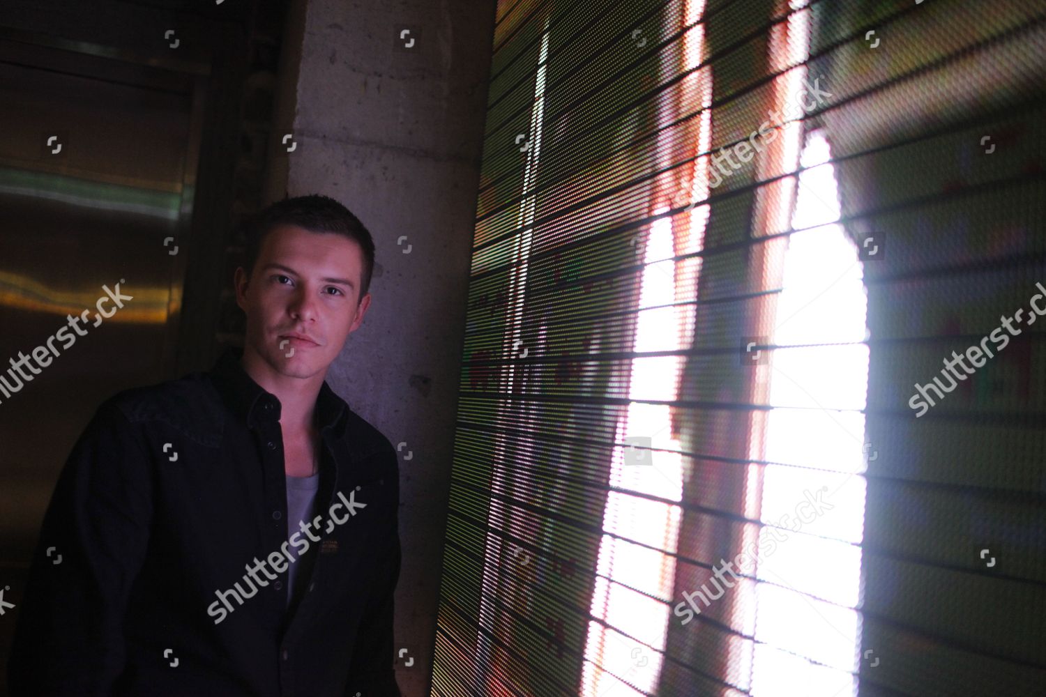 Australian Actor Xavier Samuel Poses Photographs Editorial Stock Photo ...
