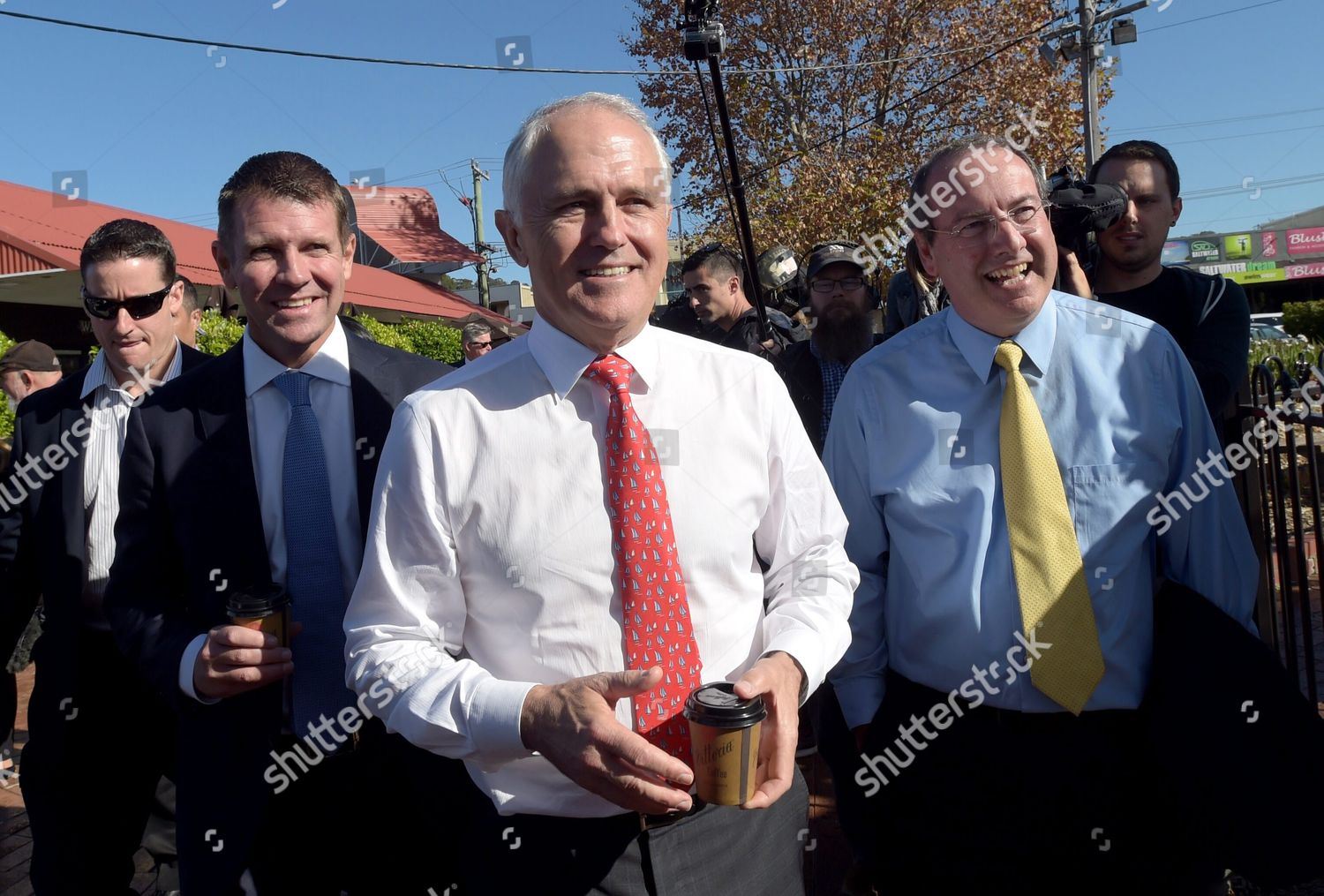 Lr Nsw Premier Mike Baird Australian Editorial Stock Photo - Stock ...