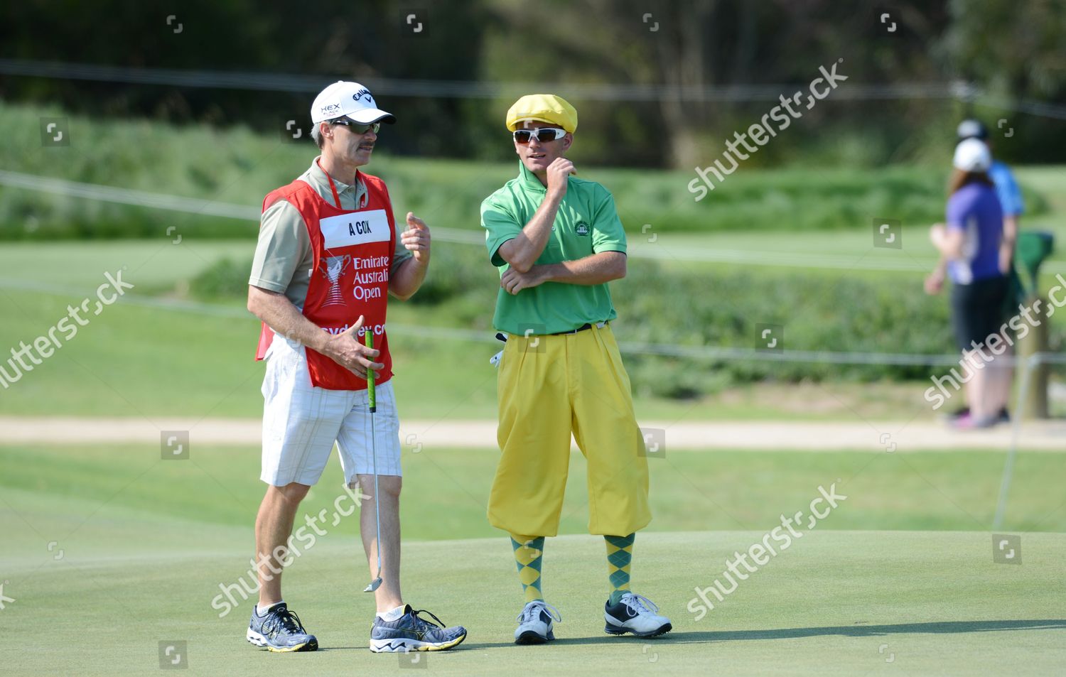 Australian Golfer Aaron Cox Wearing Plusfours Editorial Stock Photo ...
