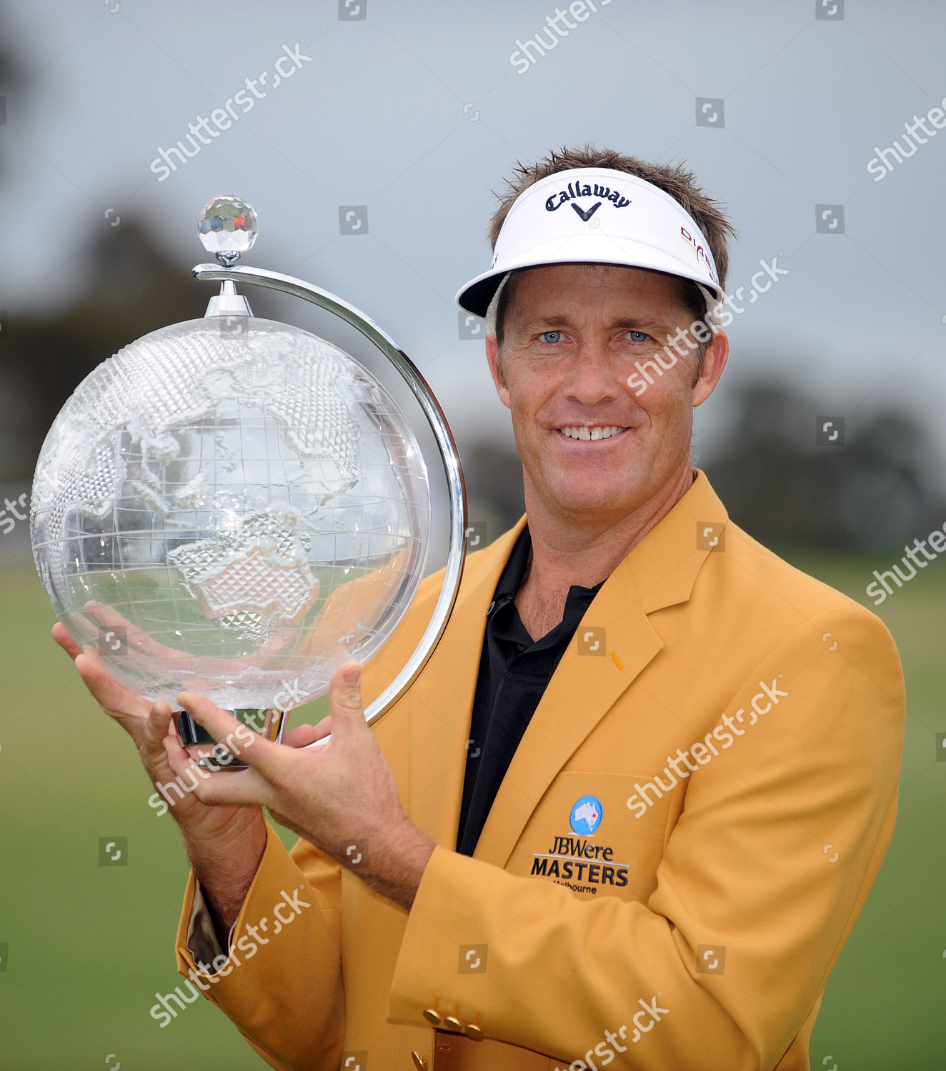 Australian Golfer Stuart Appleby Holds Winners Editorial Stock Photo ...