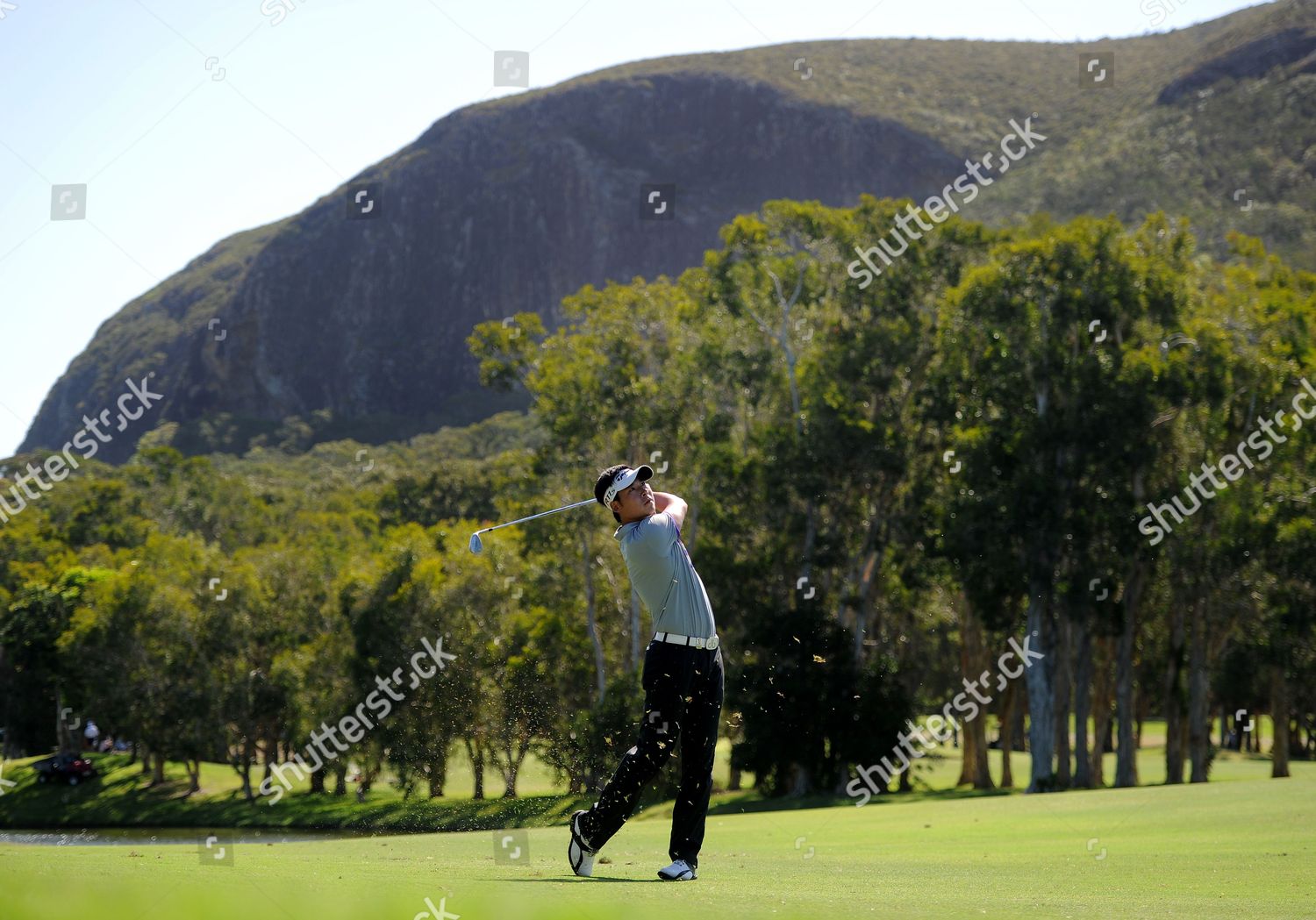 Chinese Golfer Zhang Xin Jun Plays Editorial Stock Photo - Stock Image ...