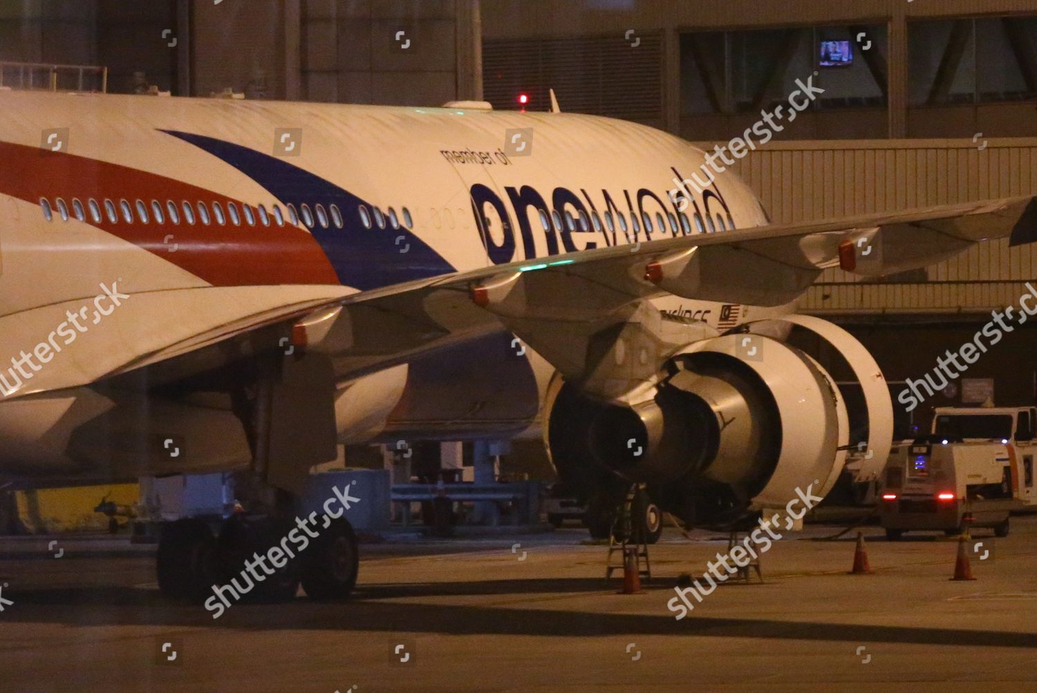 Malaysian Airlines Aircraft Flight Mh148 Sits Editorial Stock Photo ...