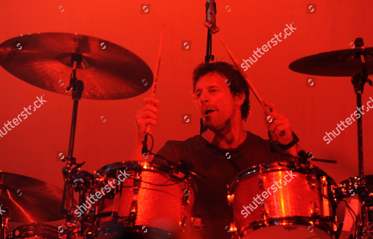 Drummer Jon Coghill Australian Band Powderfinger Editorial Stock Photo ...