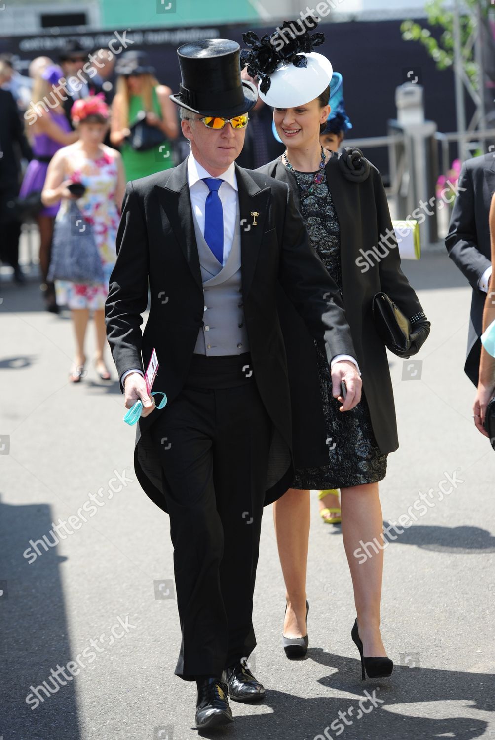British Milliner Philip Treacy Arrives Birdcage Editorial Stock Photo ...