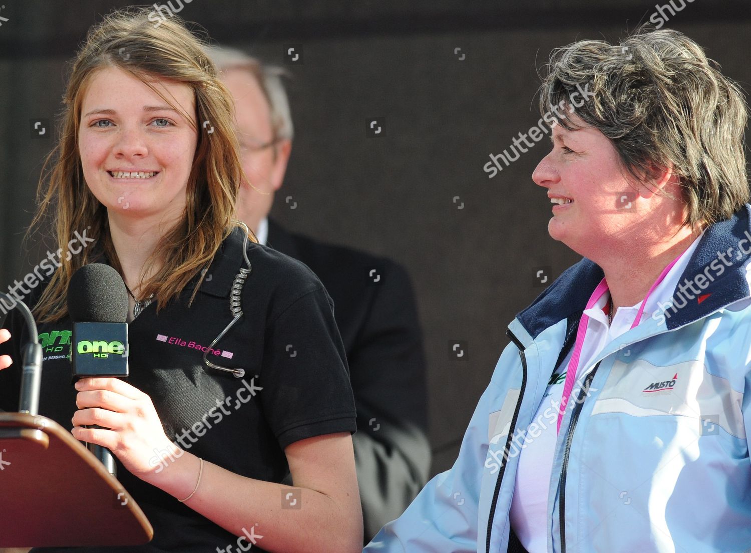 Teen Sailor Jessica Watson Her Mother Editorial Stock Photo - Stock ...