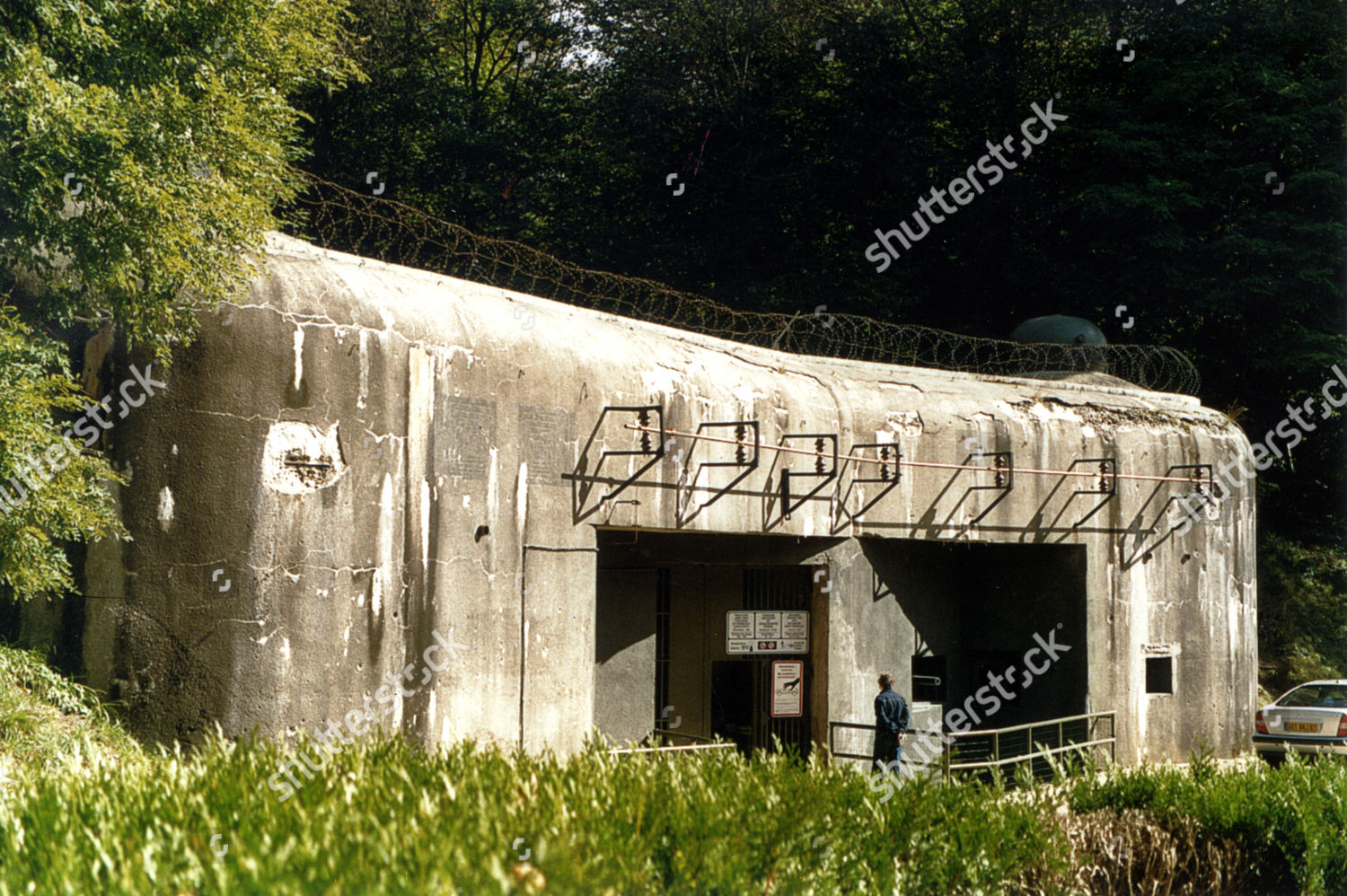 One Bunkers Along Maginot Line Editorial Stock Photo - Stock Image ...