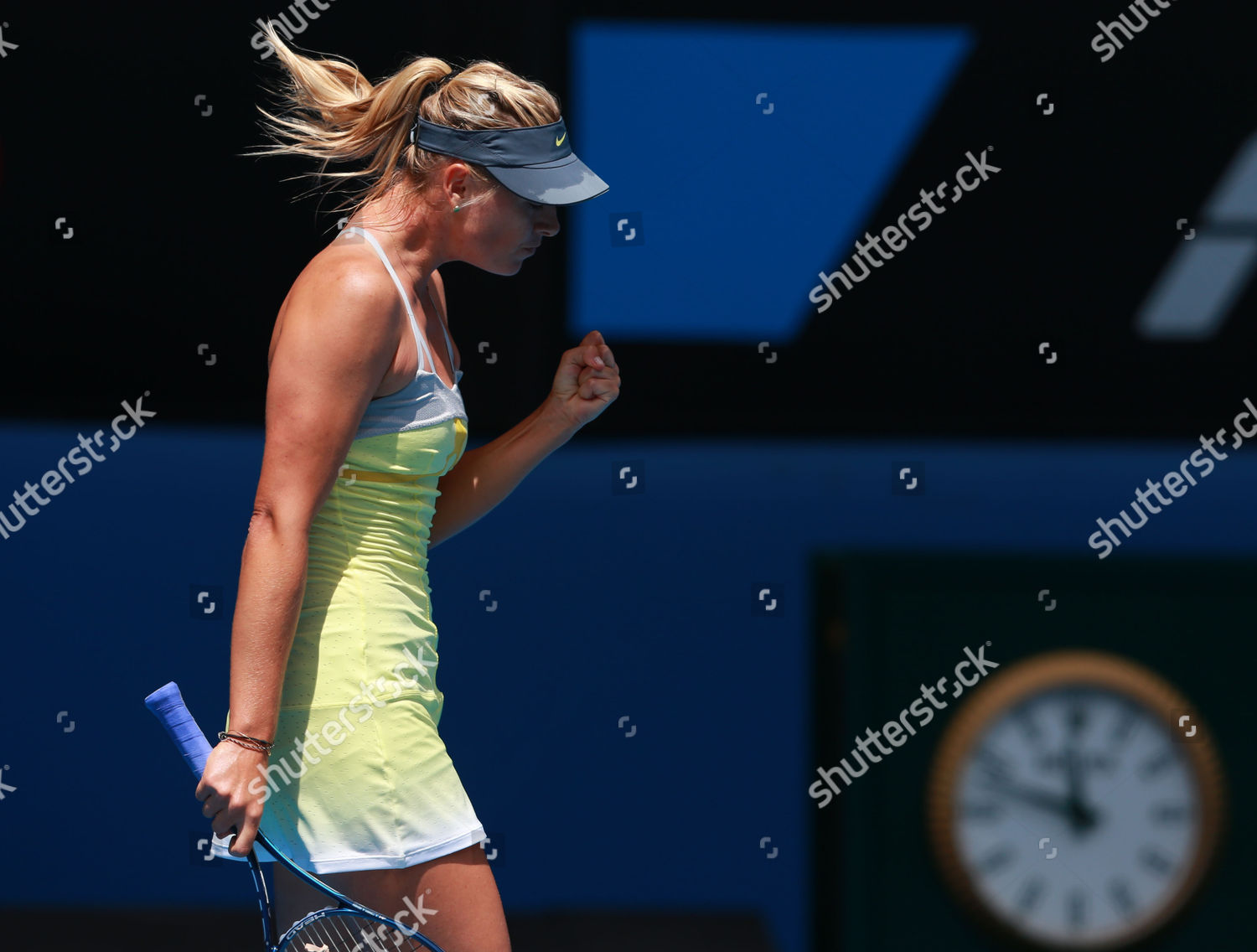 Maria Sharapova Russia Action During Her Editorial Stock Photo - Stock ...